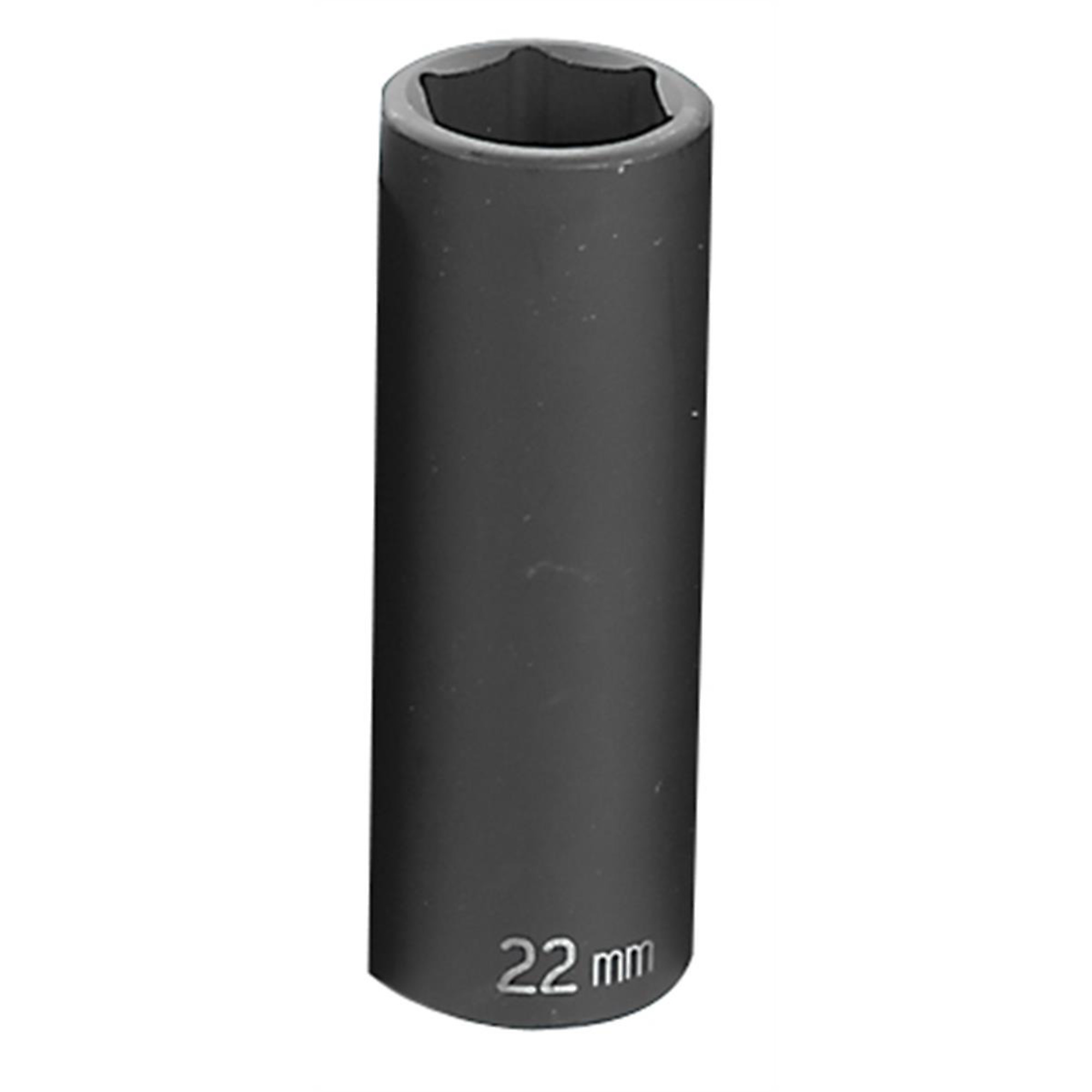 Grey Pneumatic 22mm Deep Impact Socket - 1/2in. Drive, 6-Point, Chrome ...