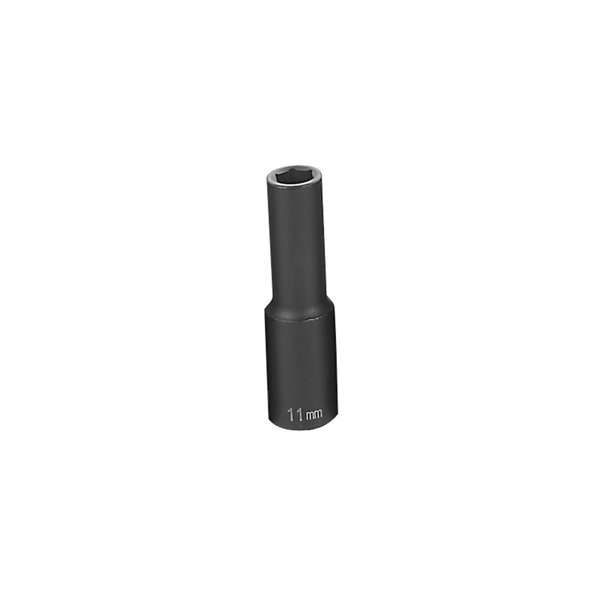 Grey Pneumatic Impact Socket - 11mm, 1/2in. Drive, 6-Point, Deep, Model ...