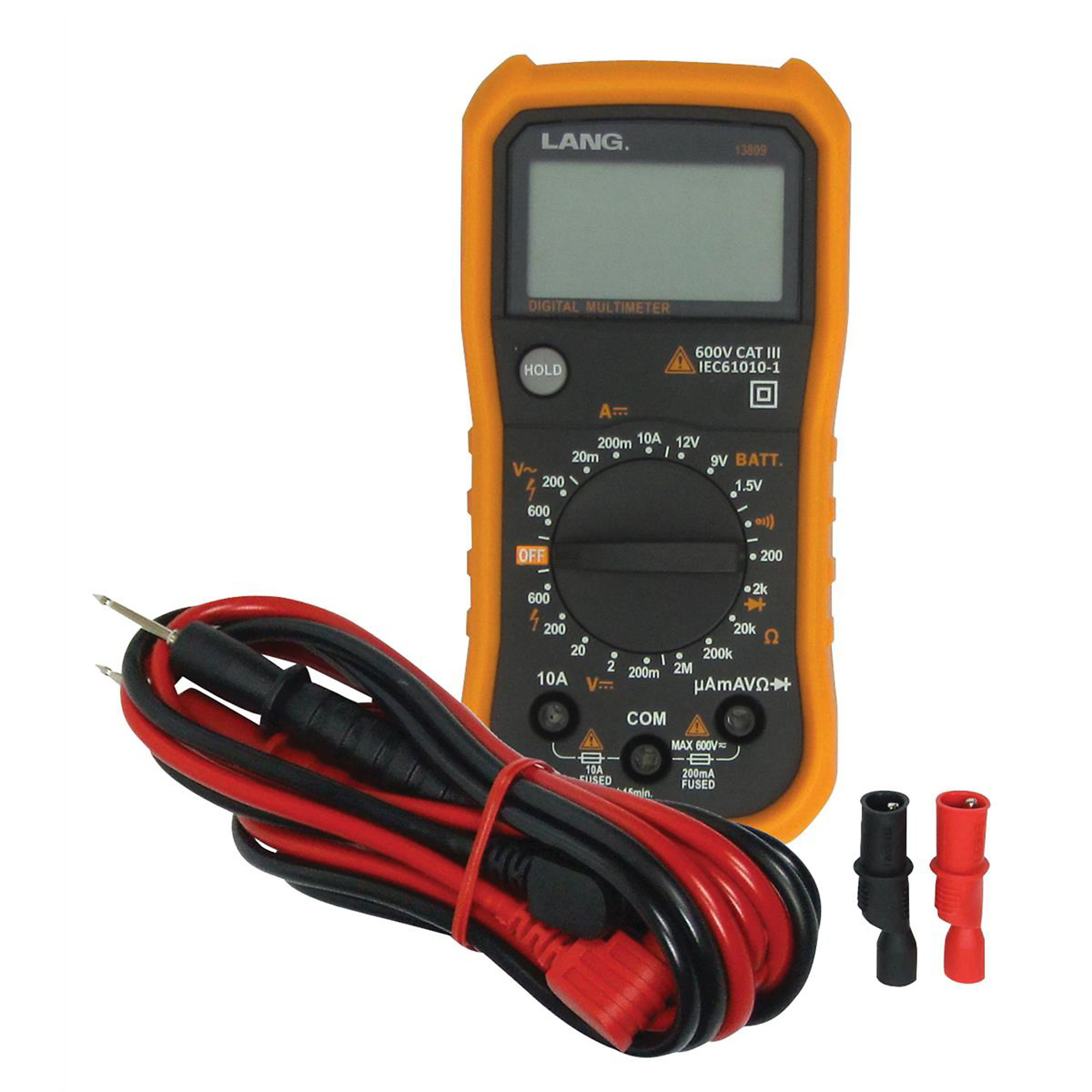 Lang Tools Digital Multimeter - Model# KAS13809 | Northern Tool