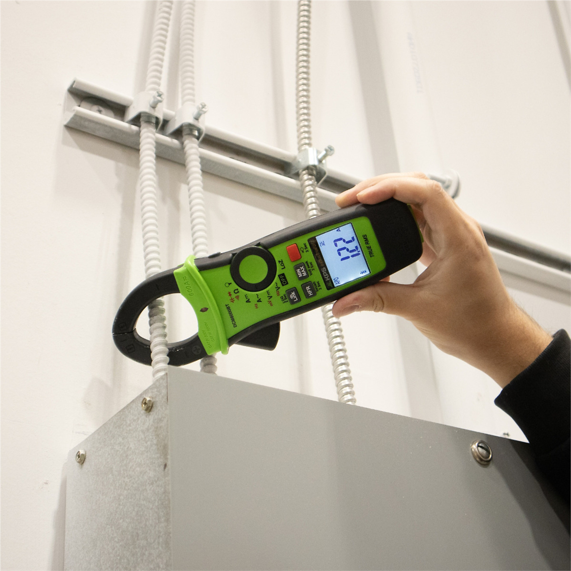 KPS by Power Probe, KPS DCM8000BT Industrial True RMS AC/DC Clamp Mete ...