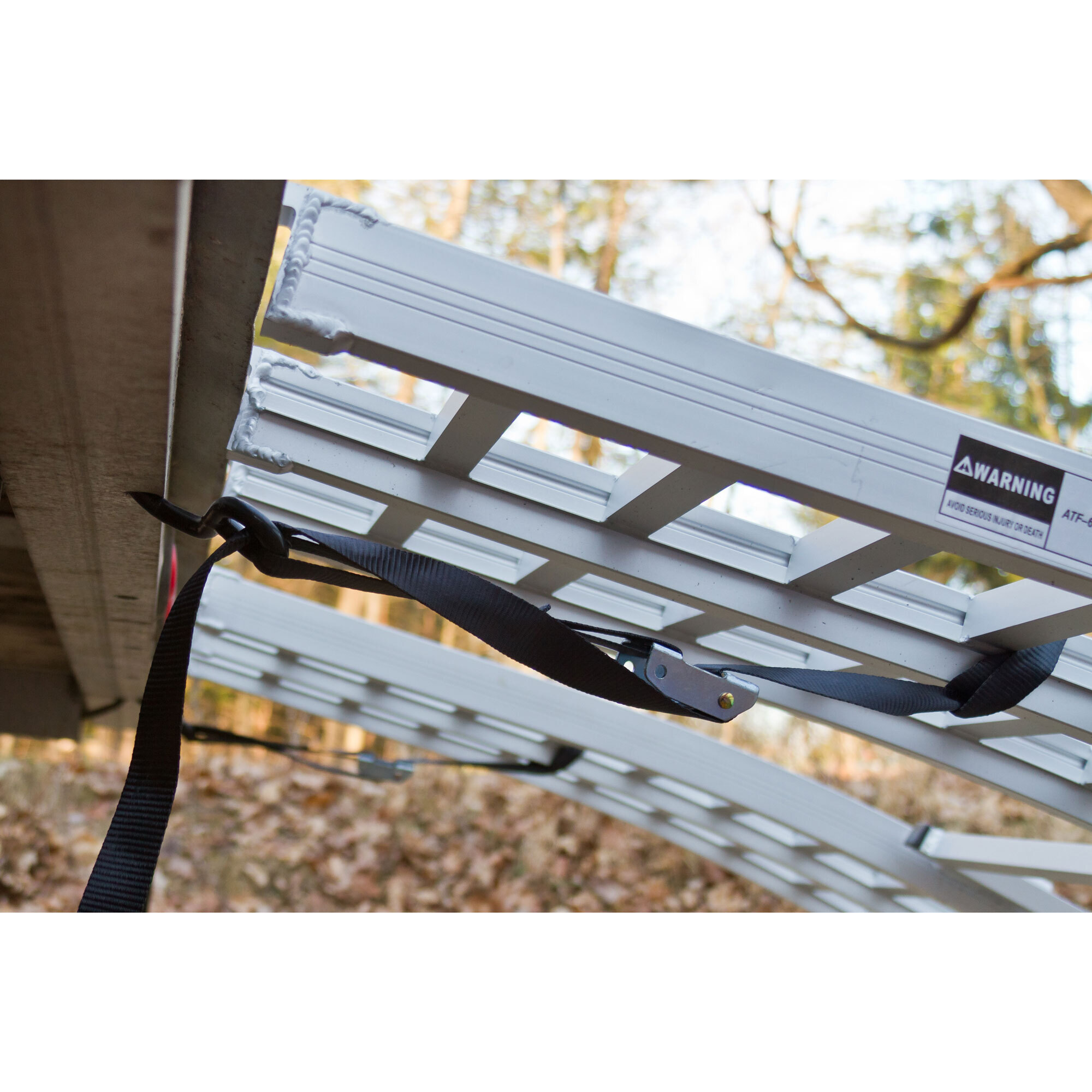 Black Widow, 5ft. 5in. L Aluminum Arched Dual Runner UTV Ramps ...