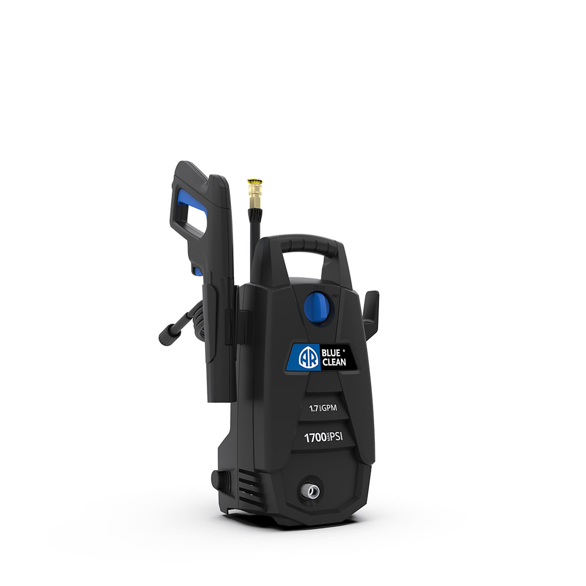 AR Blue Clean BC111HSB-X Electric Pressure Washer, 1700 PSI, 1.7 GPM ...