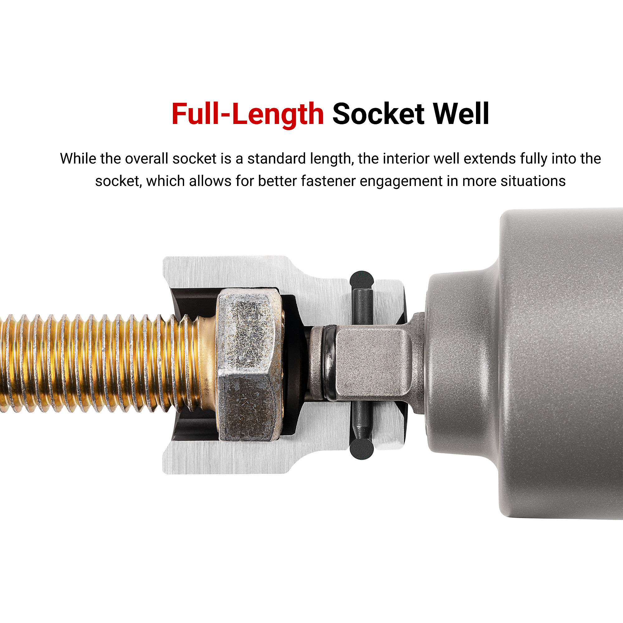 TEKTON 3/4 Inch Drive x 7/8 Inch 6-Point Impact Socket | SID32022 ...