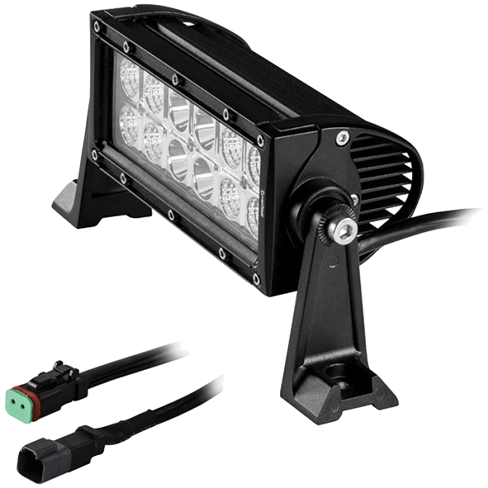 Heise LED Lighting Systems® 8-In. 12-LED Dual-Row High-Output LED Light ...