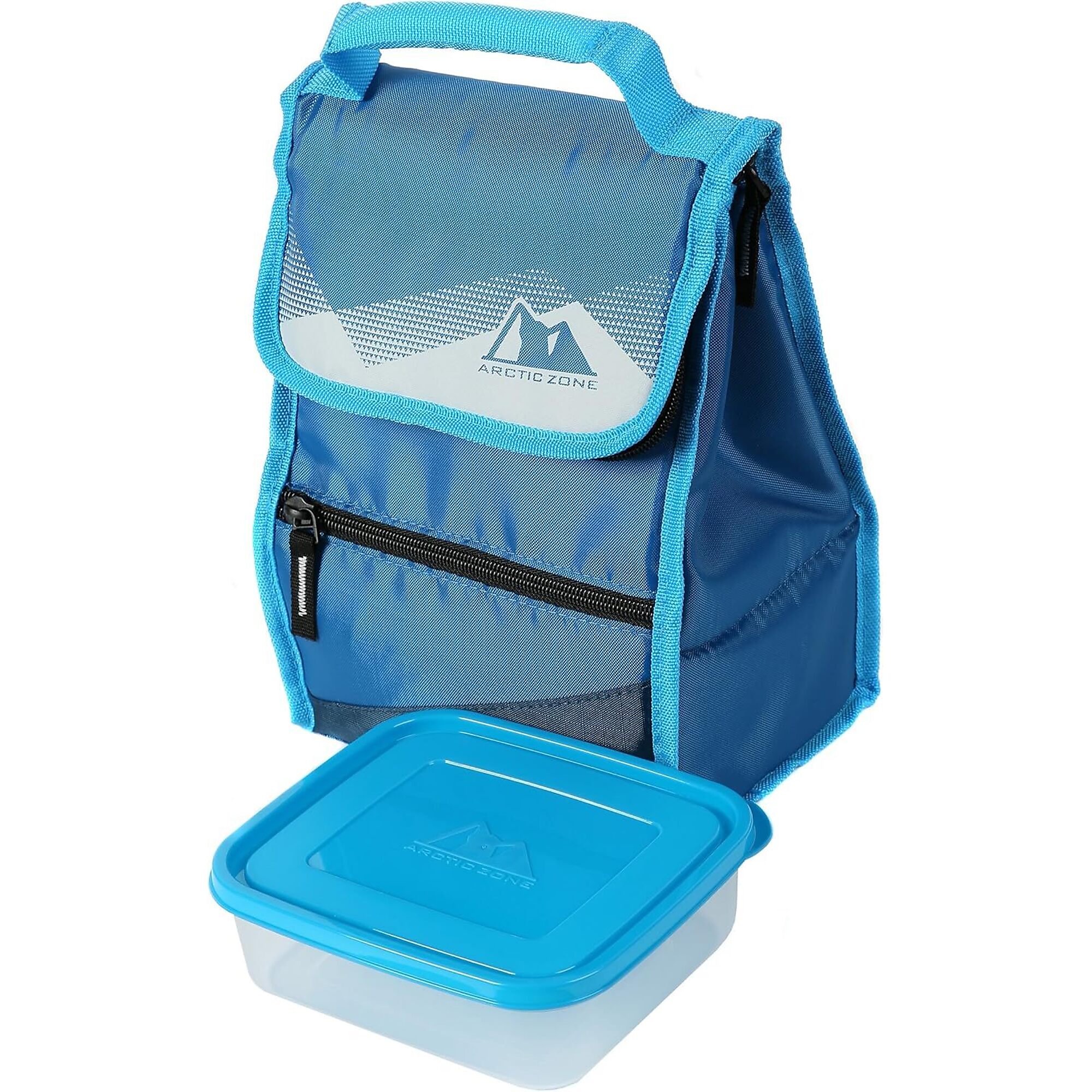 Arctic Zone Insulated Lunch Bag with 2 compartments - Blue, Model ...