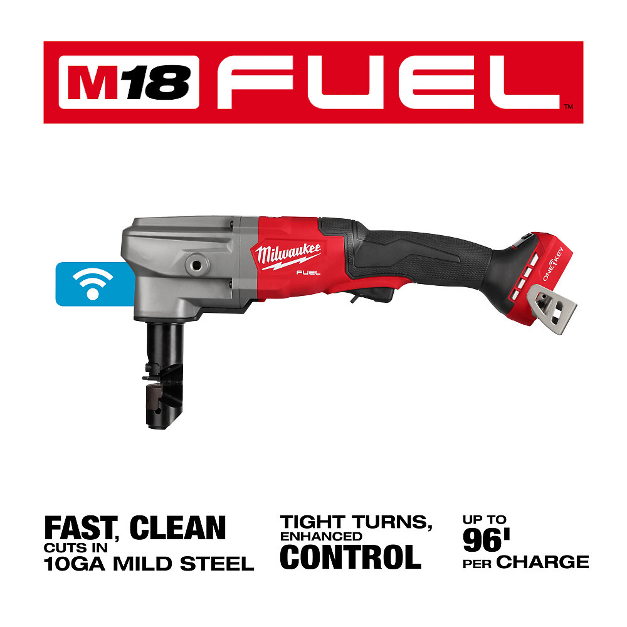 Milwaukee M18 FUEL 18V Lithium-Ion Brushless Cordless 10-Gauge Variable ...