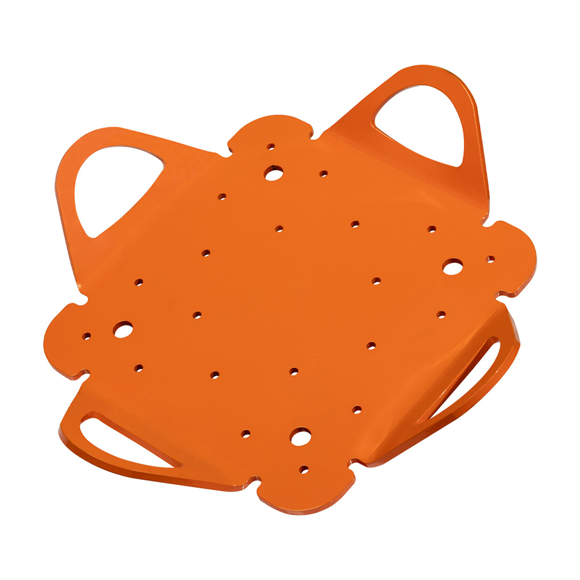 Malta Dynamics 4-Way Anchor Plate, OSHA and ANSI Compliant, 5,000 lb ...