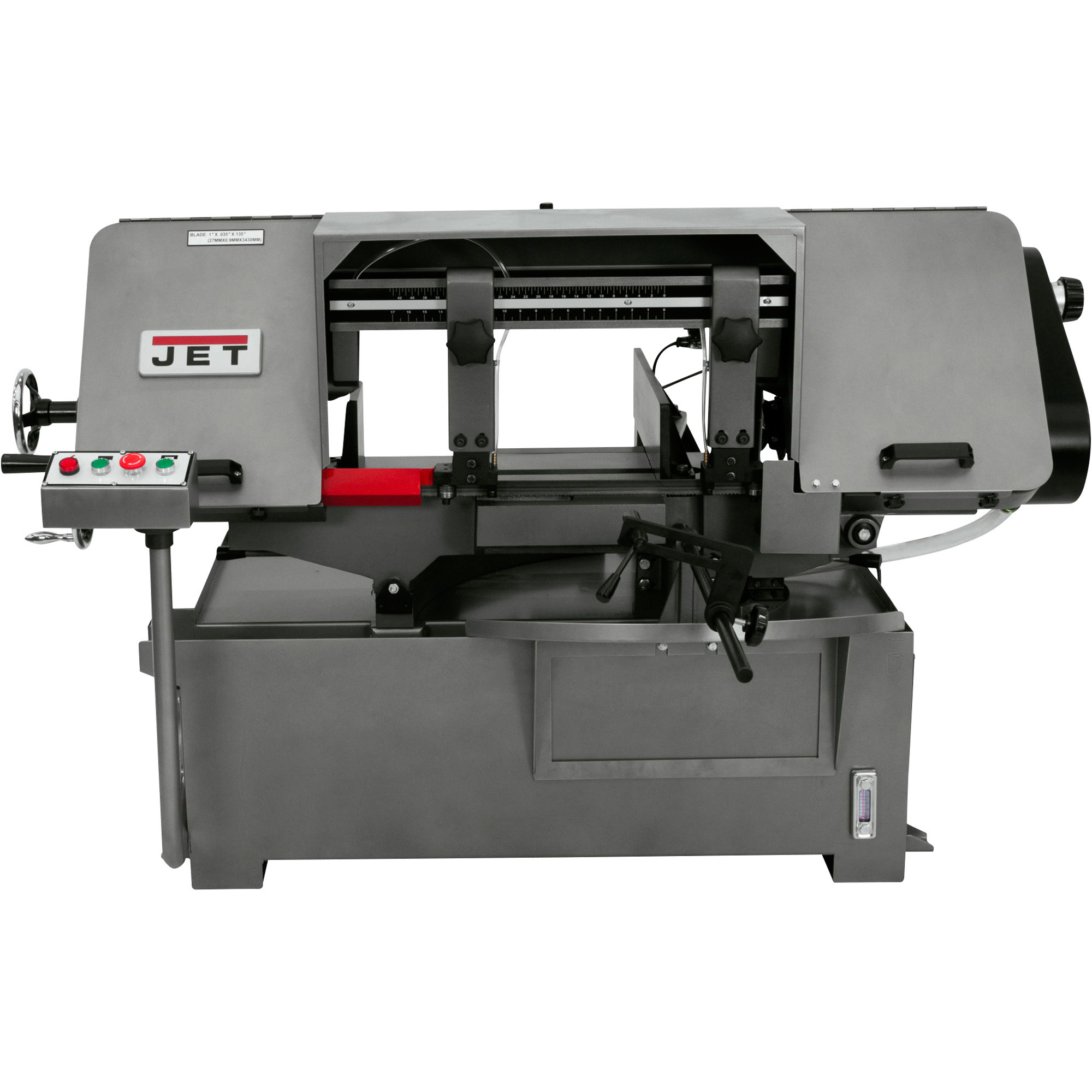 JET Horizontal Mitering Band Saw, 10in. x 16in., 2 HP, 230/460V, 3 ...
