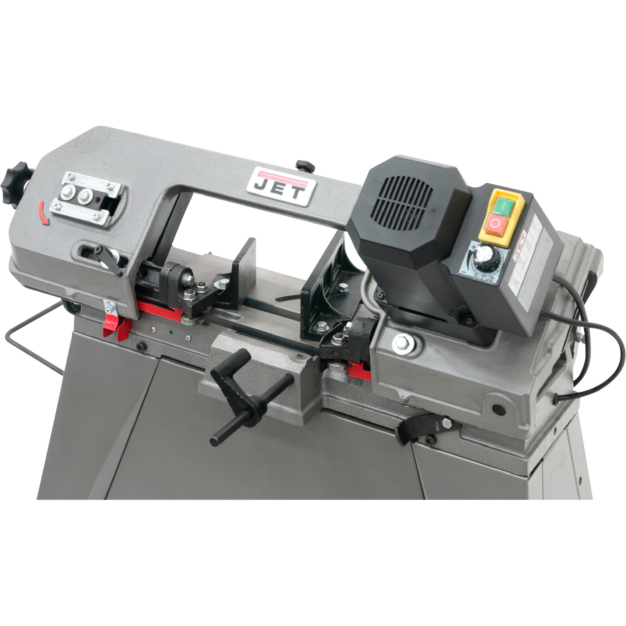 JET Horizontal/Vertical Variable Speed Metal Cutting Band Saw, 5in. x ...