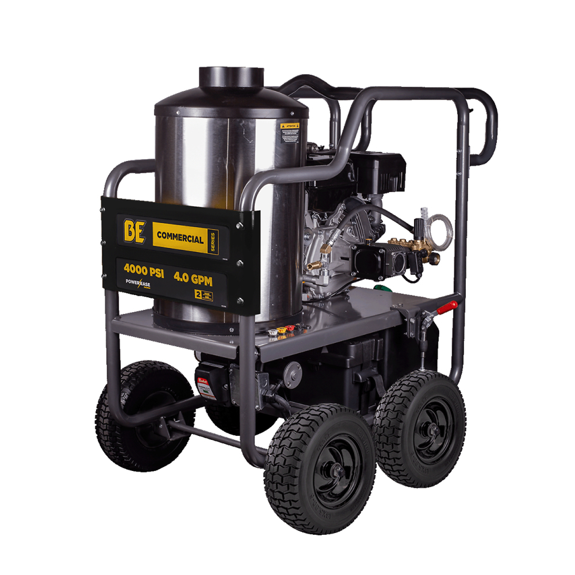 4000 PSI 4.0 GPM Hot Water Gas Pressure Washer Powerease 420 Engine and ...
