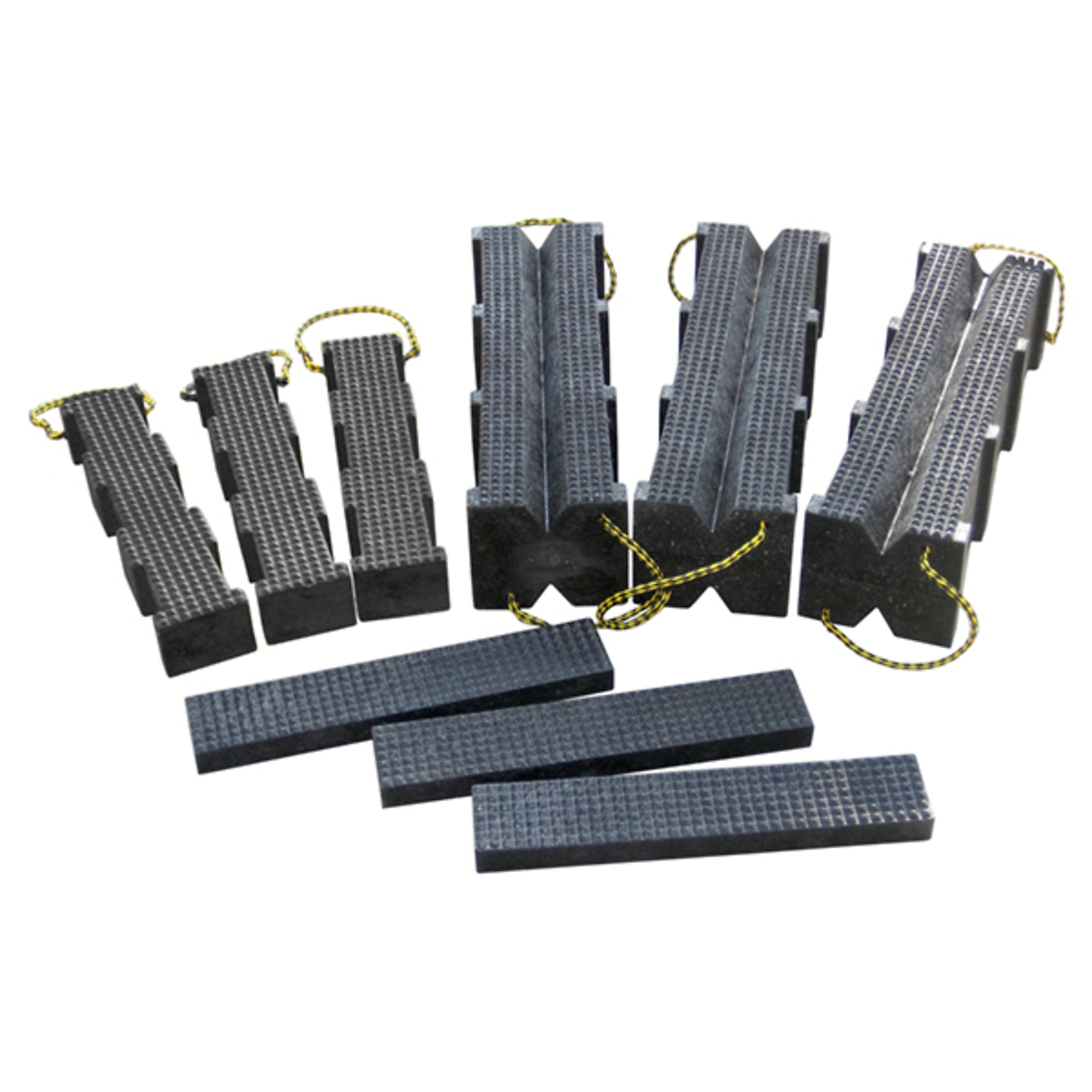 All-in-One Cribbing Kit – 9-Piece Stackable Block Set for Safe, Solid ...