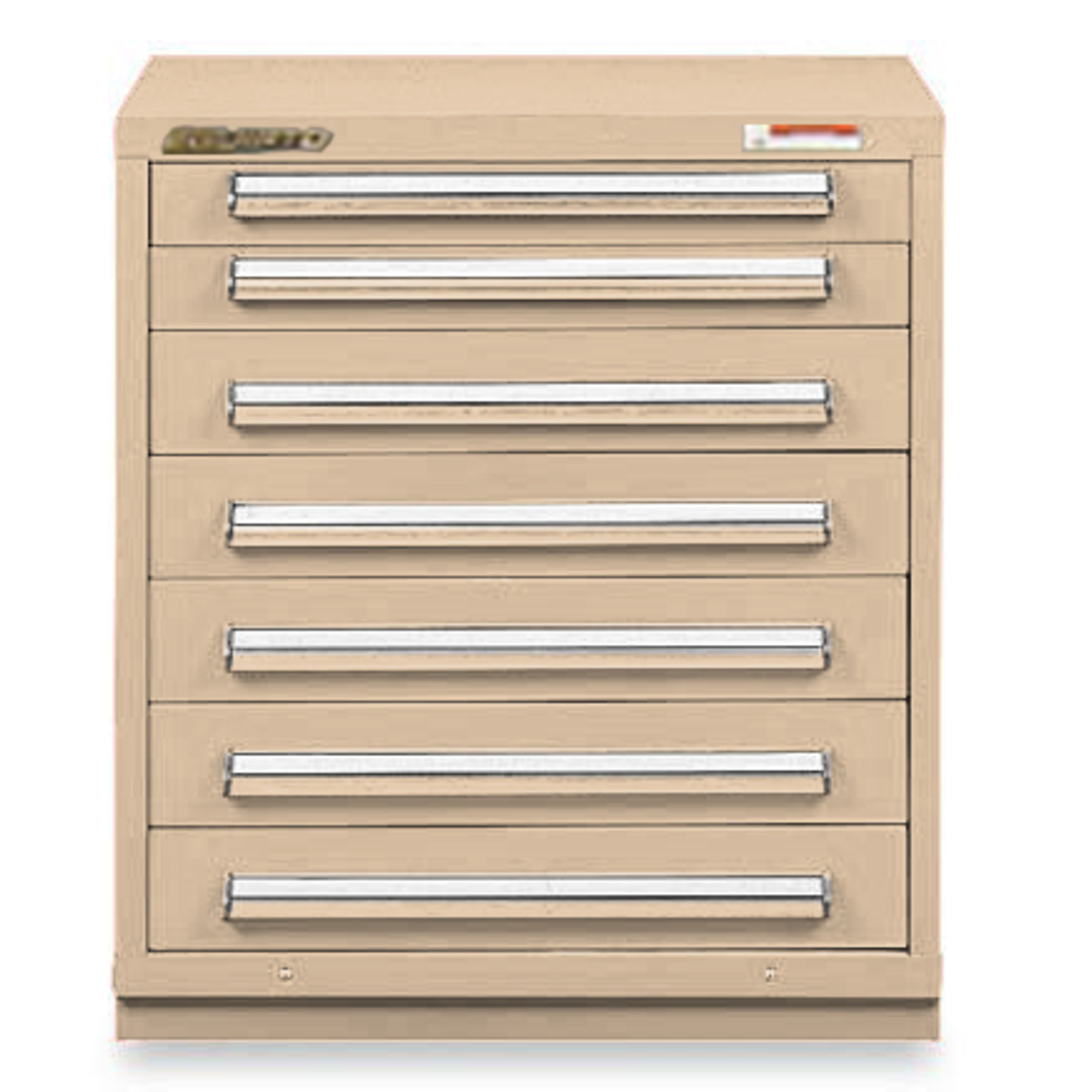Equipto, 30in. wide Modular Drawer Cabinet- No Divider, Height 33.5 in ...