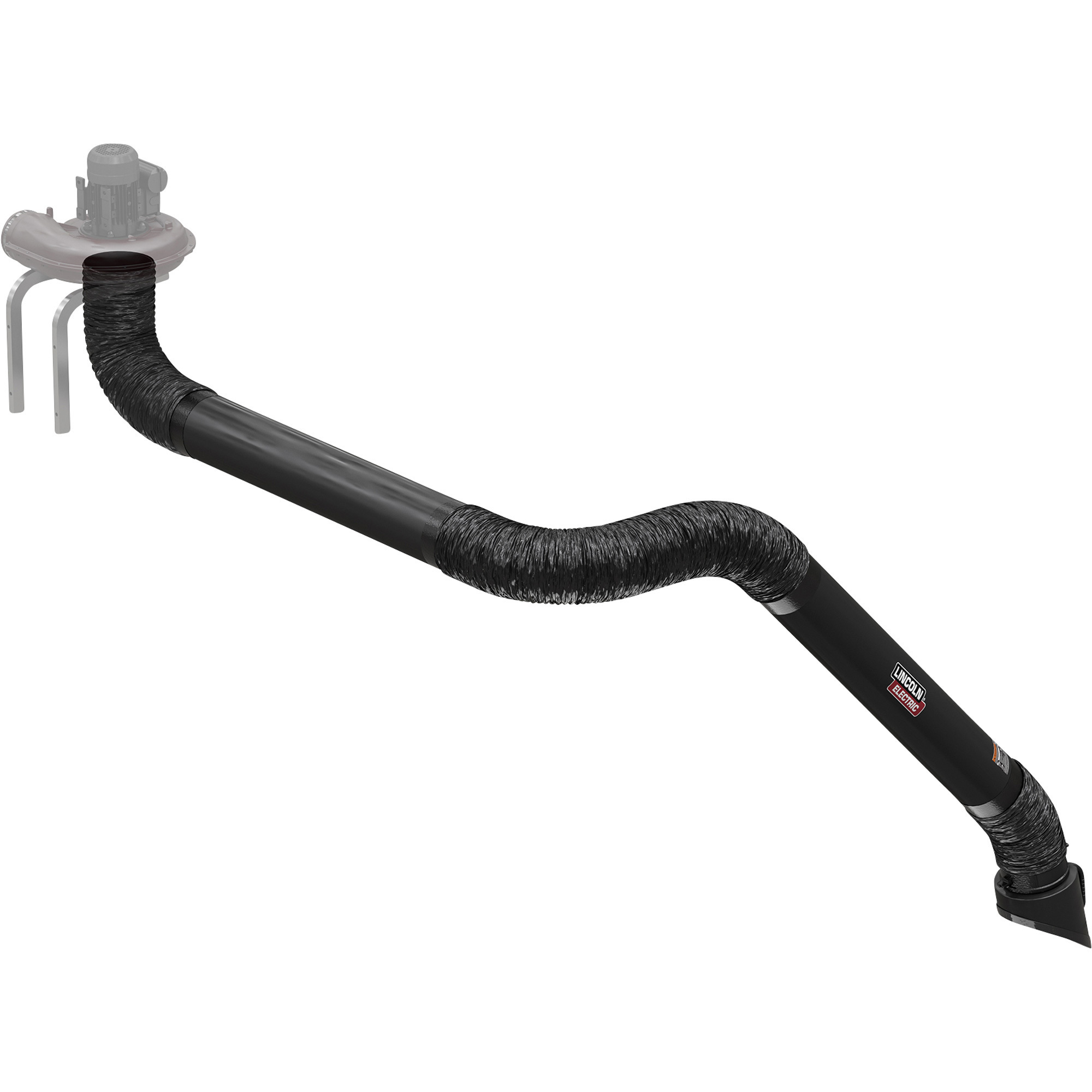 Lincoln Electric LFA 4.1-LC Wall-Mount Fume Extraction Low Ceiling Arm ...