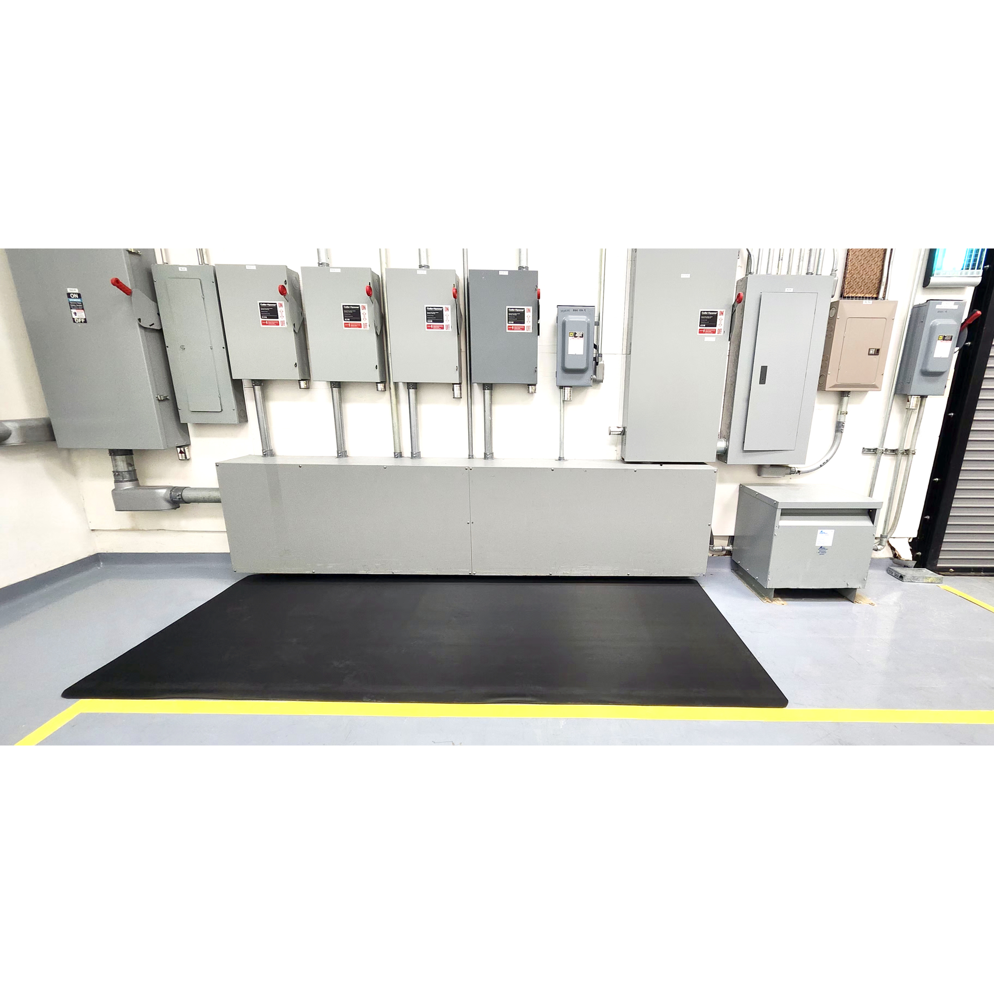 Rhino Switchboard Mat, Class 2, 2’x75’x1/4\" Thick (Full Roll), ASTM ...