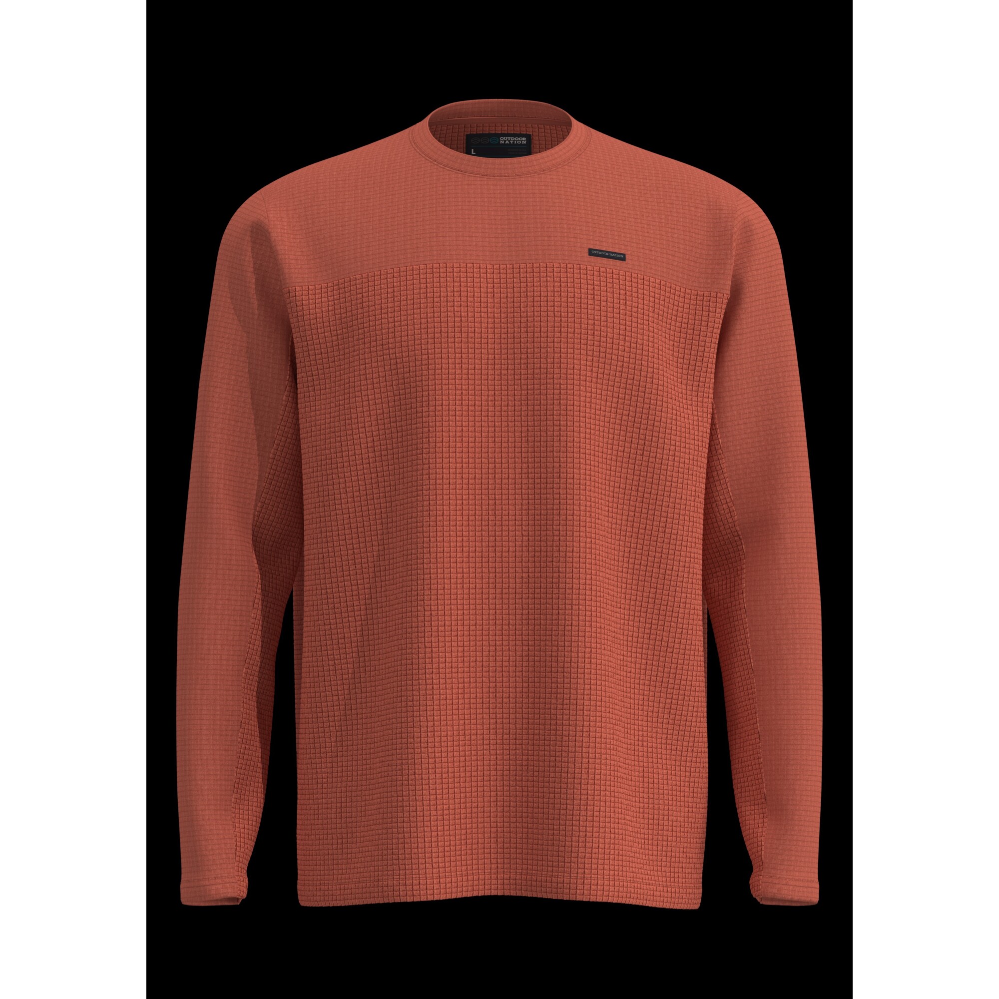 Outdoor Nation Grid Fleece Pullover Crew | Northern Tool