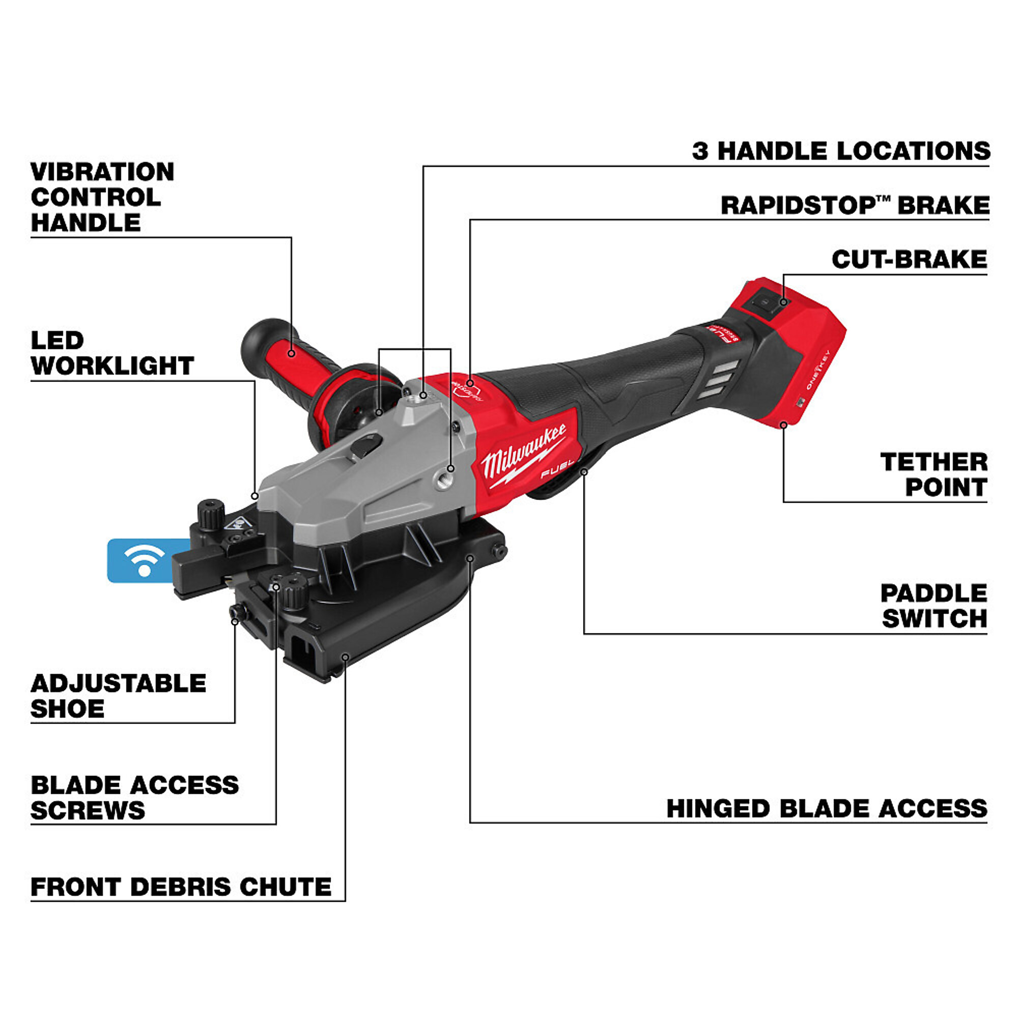 Milwaukee M18 FUEL 18V Lithium-Ion Cordless Brushless #10 (1-1/4in ...
