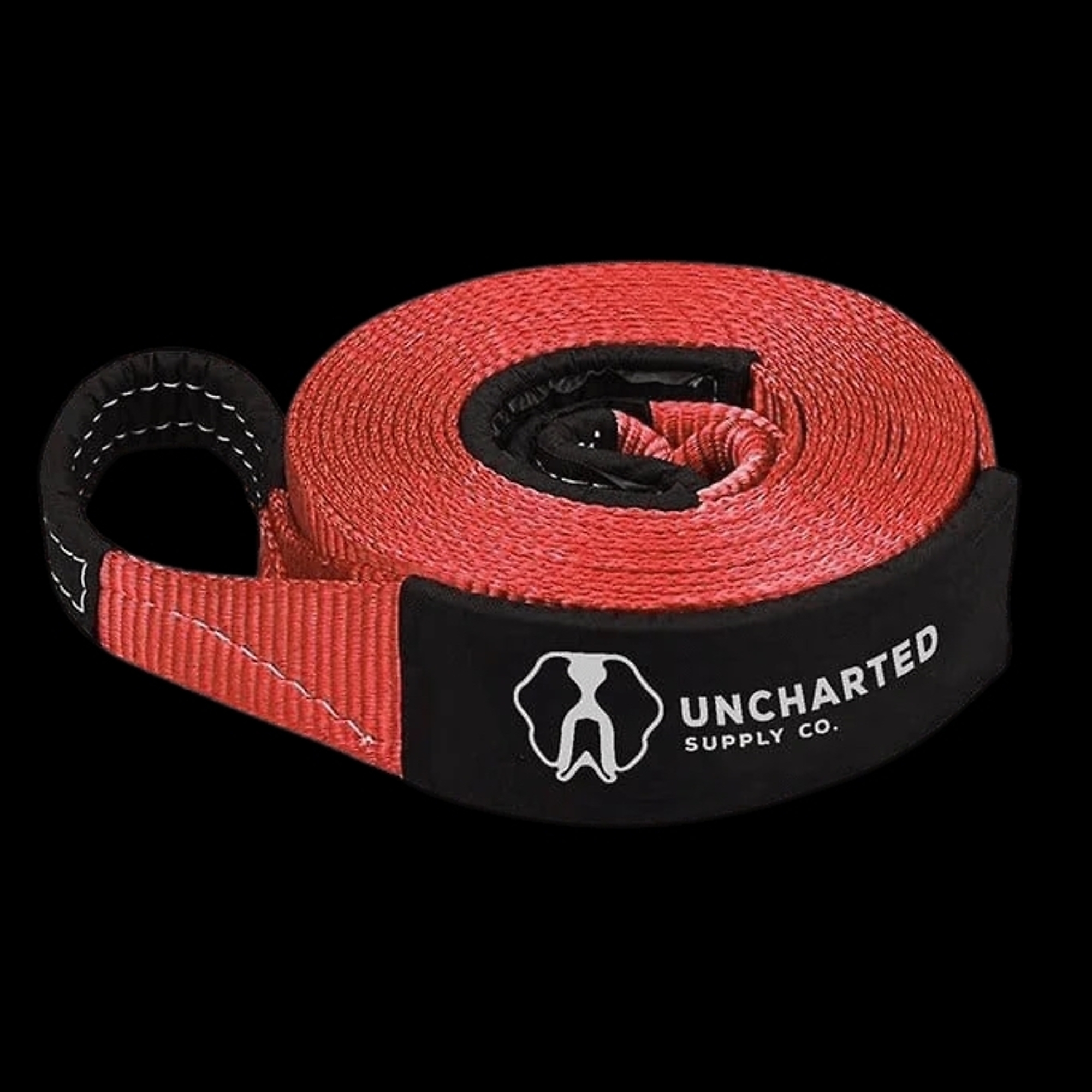 Uncharted Supply Co, Extractor Tow Strap, 17,600lbs, red, SU-T8W-U-RD ...