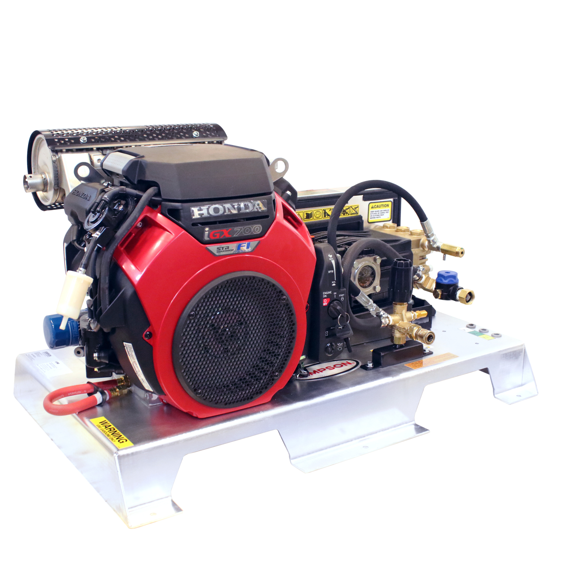 Simpson Gas Truck Mount Pressure Washer system 2800 PSI 10.0 GPM 688cc ...