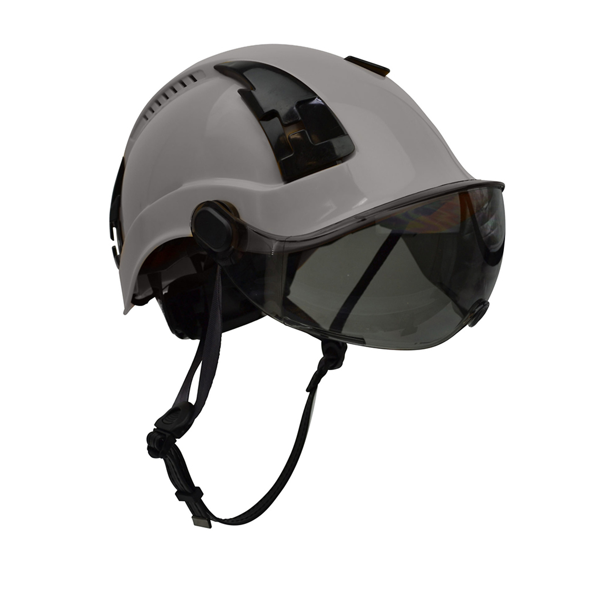 Malta Dynamics Apex Type 2 Safety Helmet with Tinted Visor, Grey, Class ...