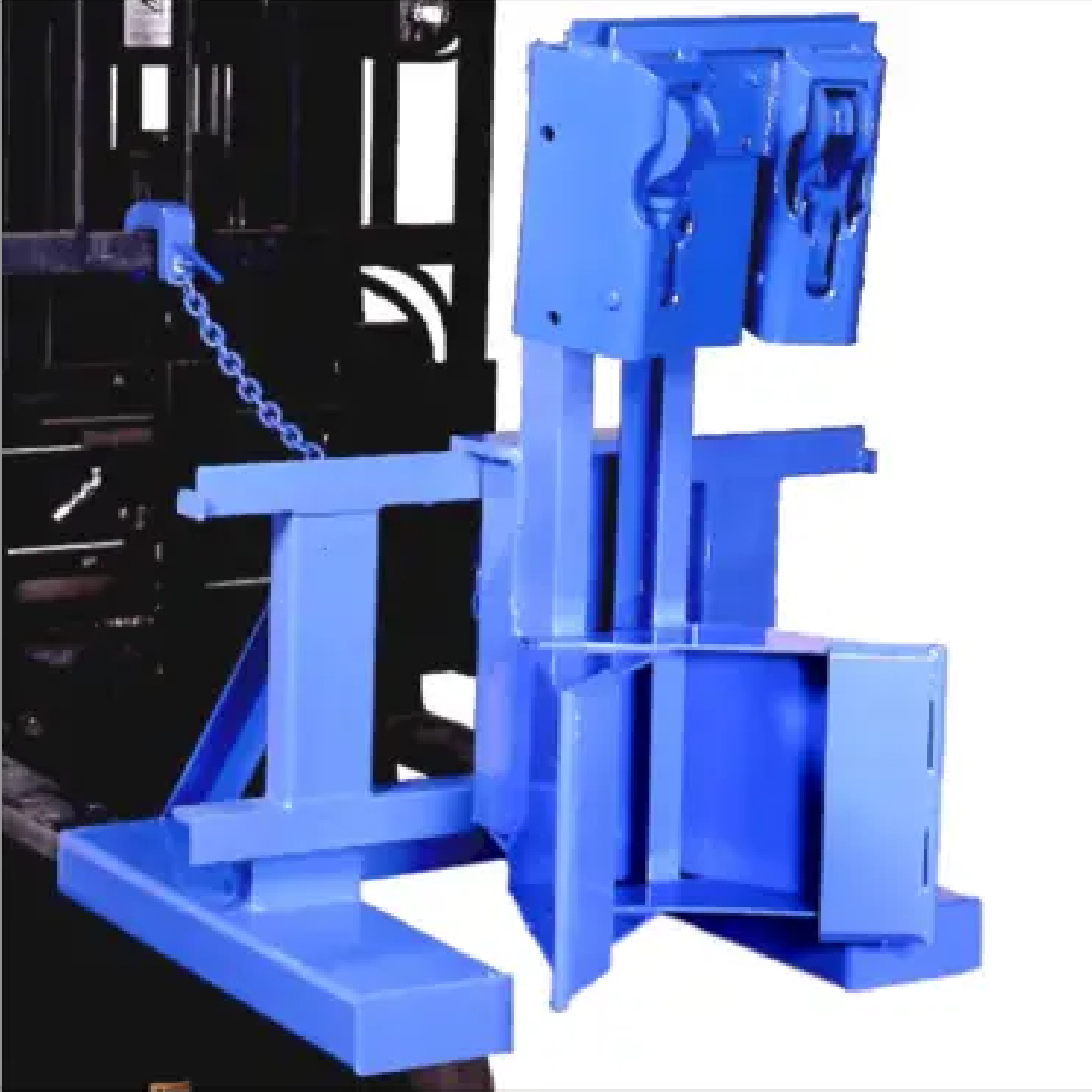 Morse Forklift Attachment, 1 Drum, 1500lb. Capacity, Fork Pockets Are ...