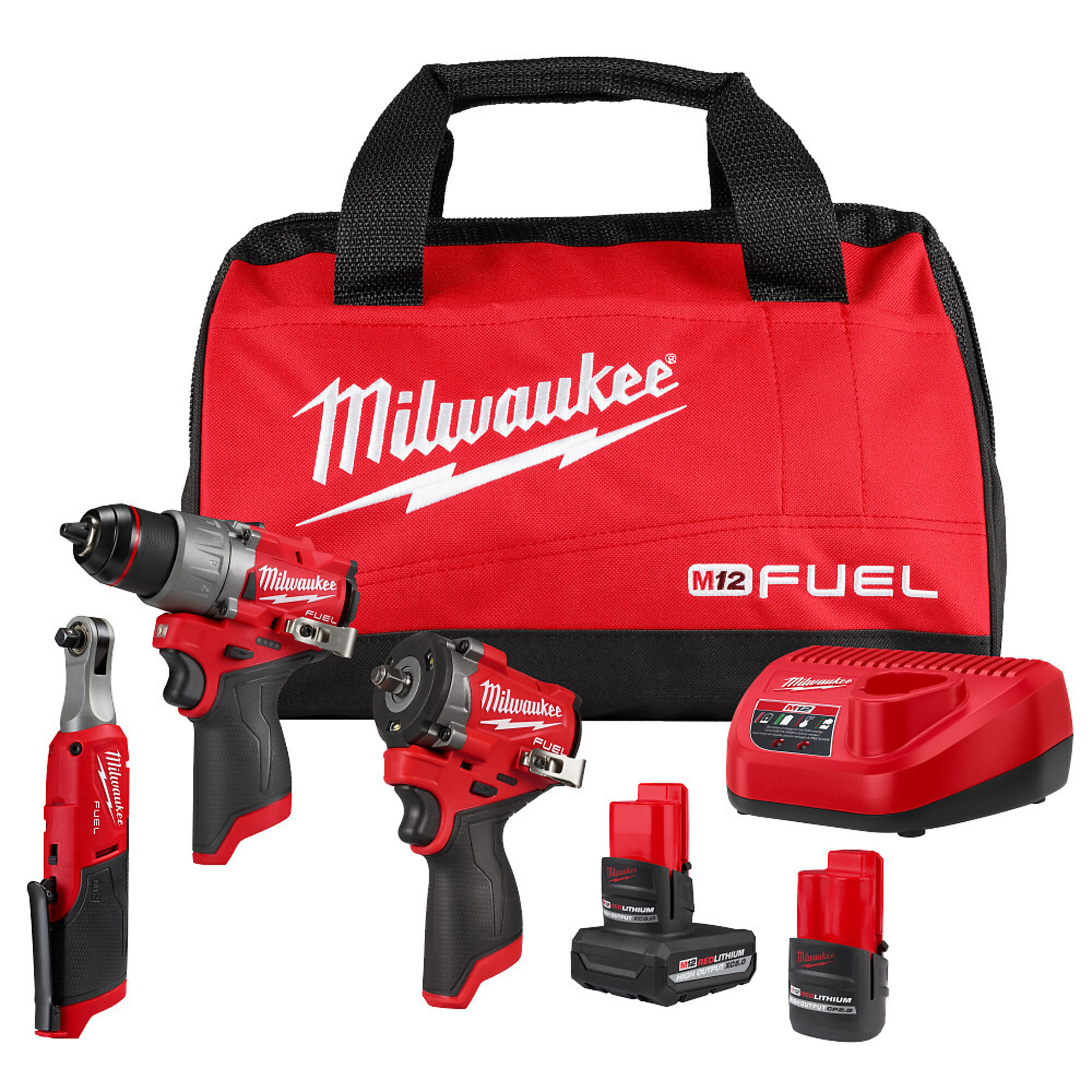 Milwaukee M12 FUEL™ 3-Tool Combo Kit, Model# 3424-23 | Northern Tool