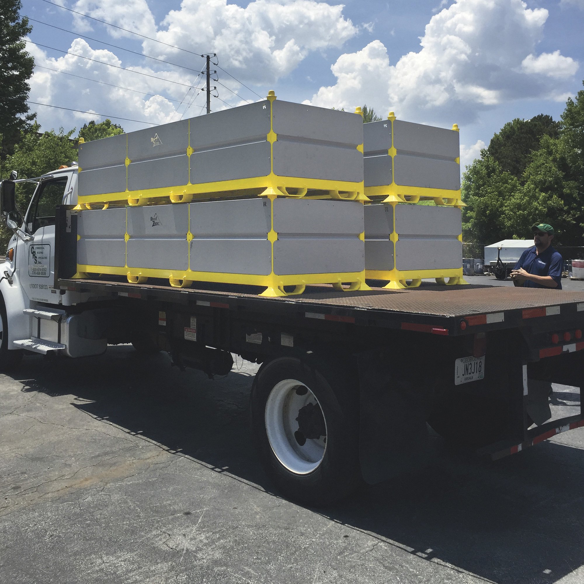 RoofZone Complete Zip Rail Fall Protection Kit — Yellow, Model# 70736 ...