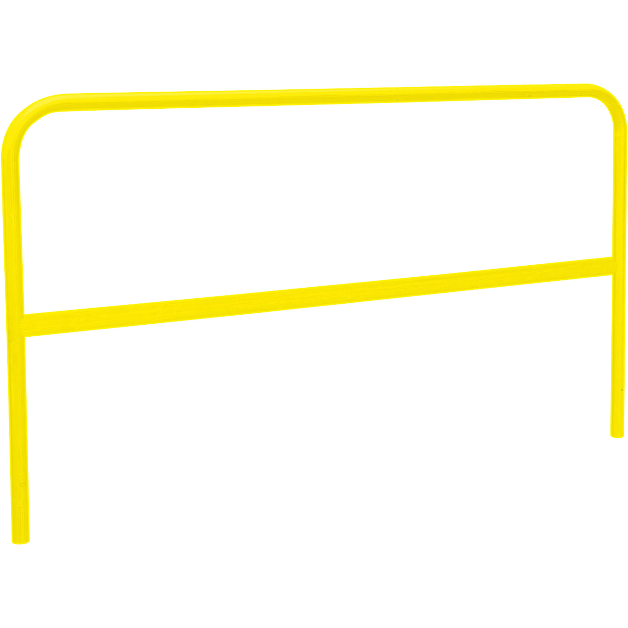 RoofZone Universal Guardrail — Yellow, 5ft.L x 42in.H, Model# 70760 ...