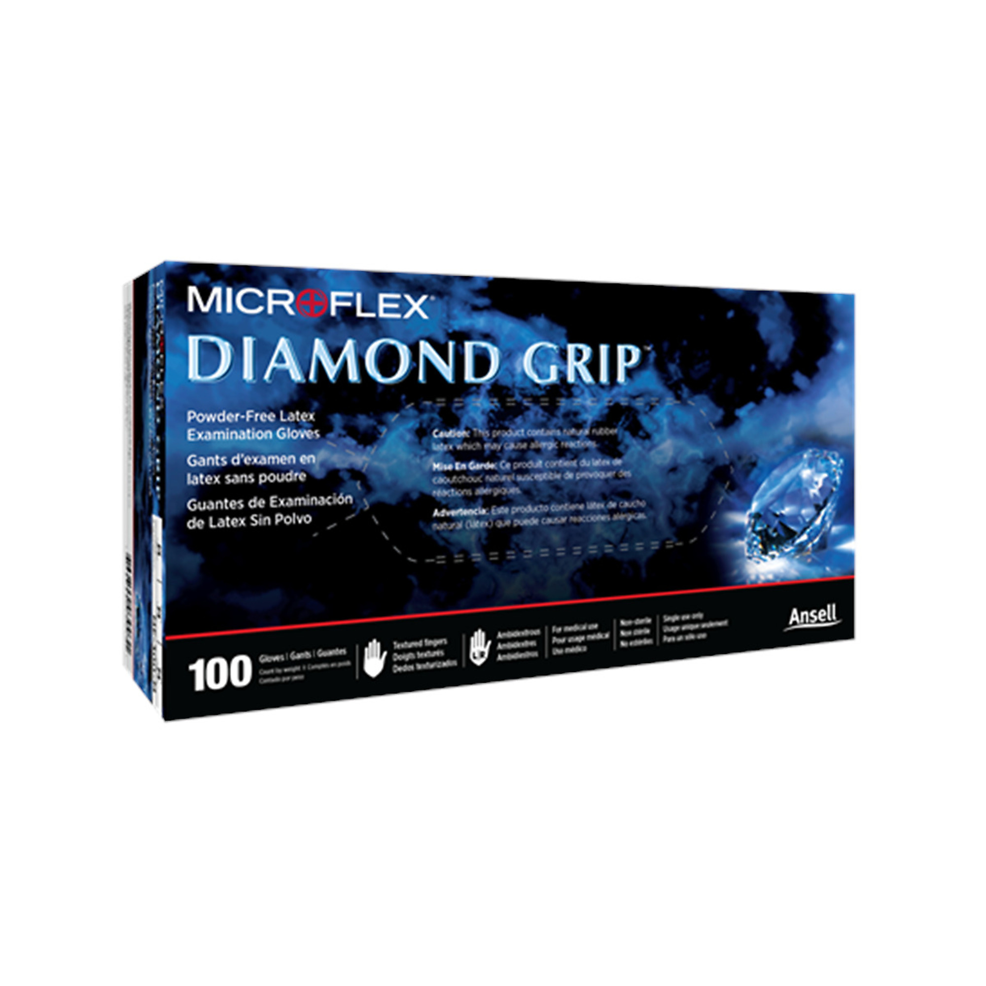 Microflex DIAMOND GRIP MF-300 LATEX GLOVES XL | Northern Tool
