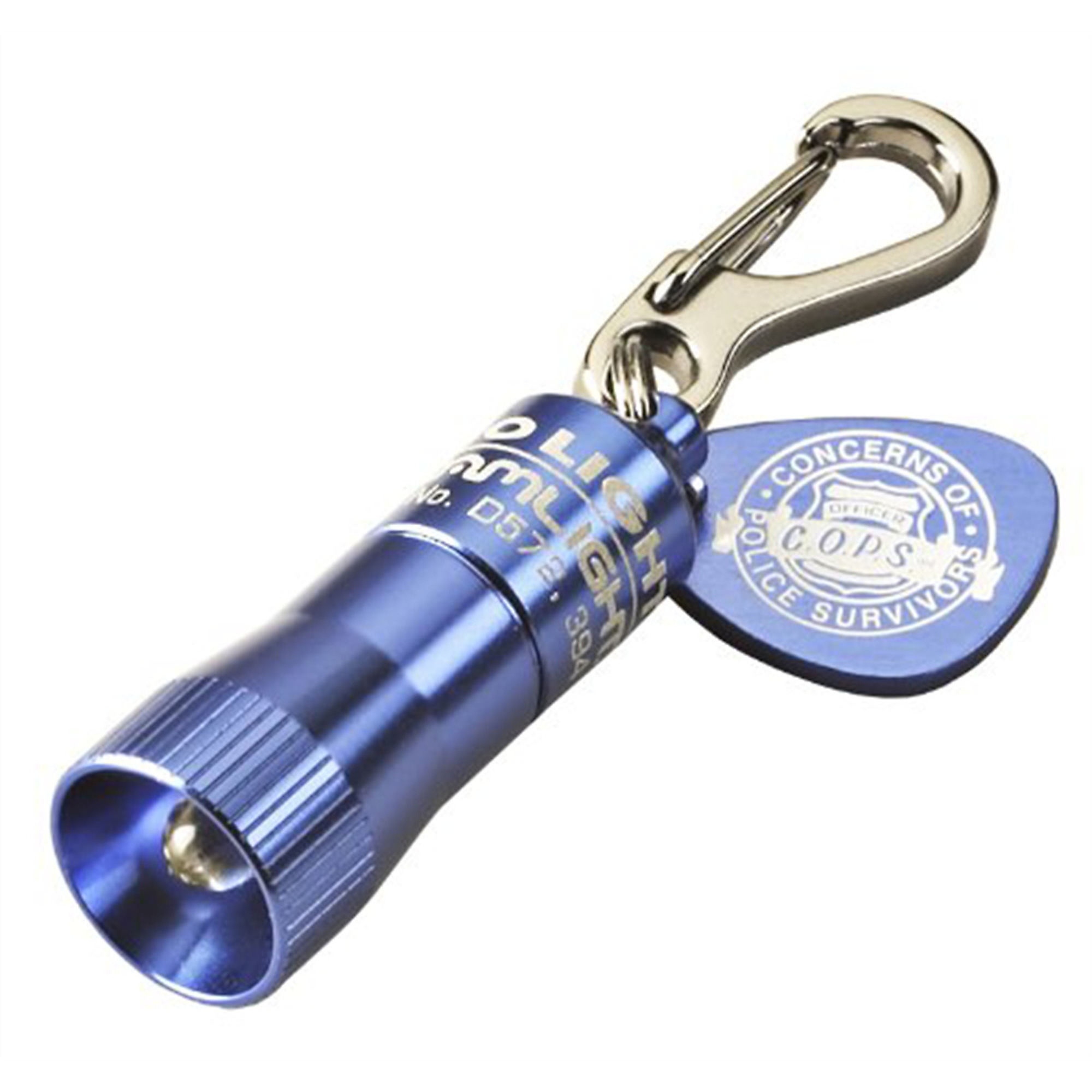 Streamlight Blue Nano Light Mini Keychain Flashlight Supporting COPS ...