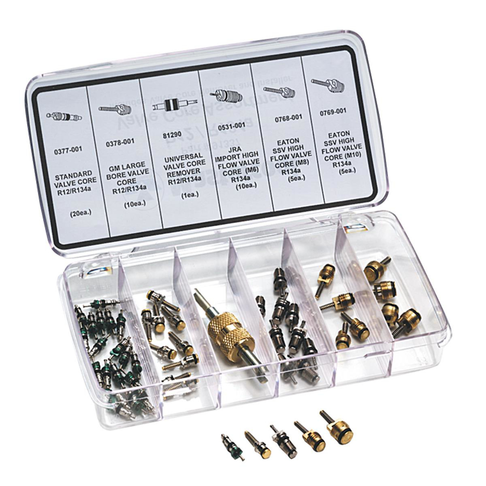 Mastercool VALVE CORE ASSORTMENT R12/R134A | Northern Tool