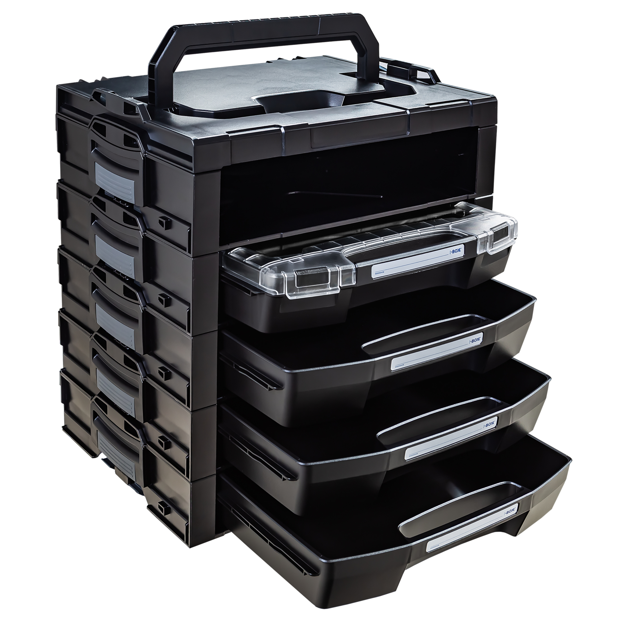 L-BOXX Baseline i-BOXX Rack 5-pieces - 5 Drawer Tool Chest. i-BOXX Rack ...