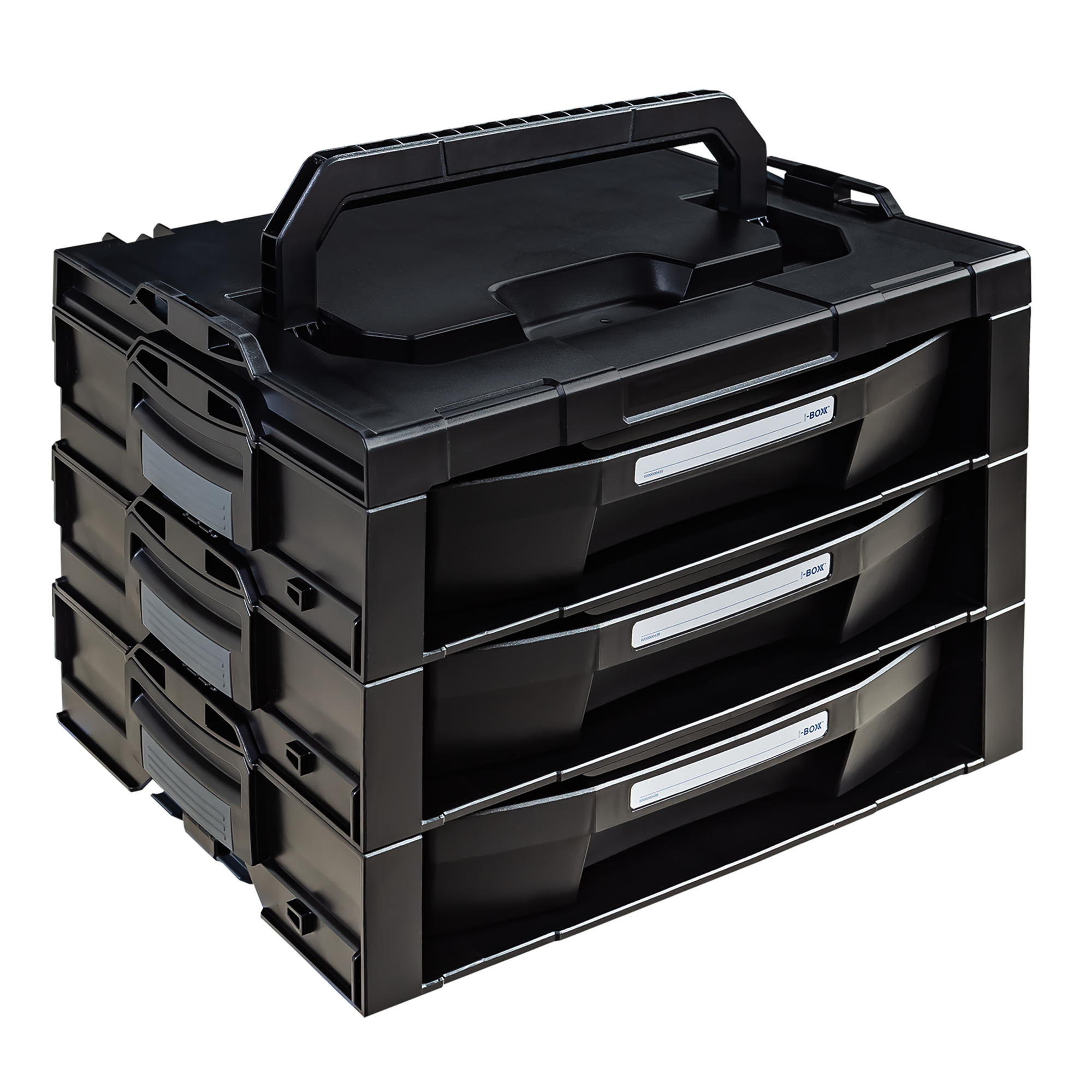 L-BOXX Baseline i-BOXX Rack 3-pieces - 3 Drawer Tool Chest i-BOXX Rack ...