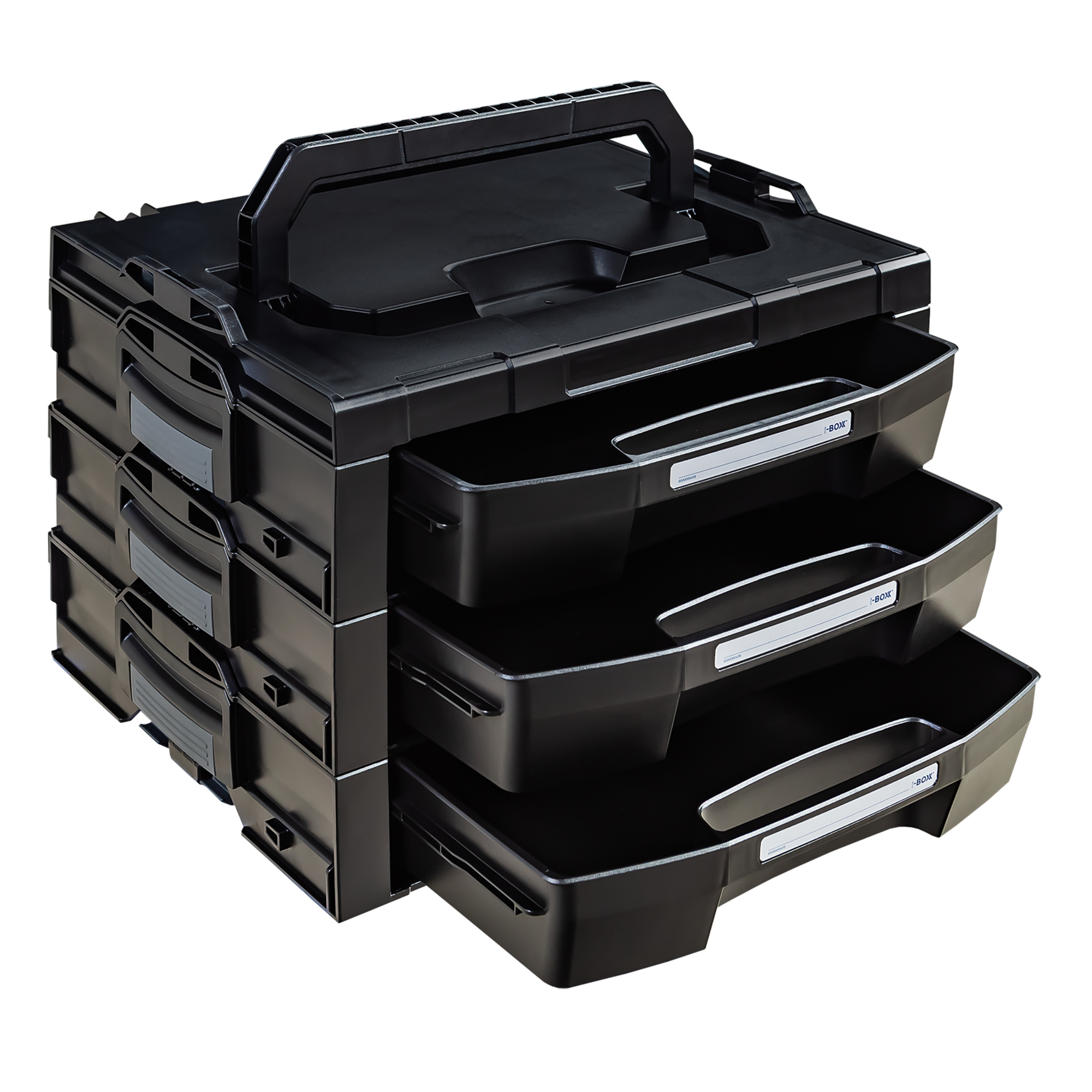 L-BOXX Baseline i-BOXX Rack 3-pieces - 3 Drawer Tool Chest i-BOXX Rack ...