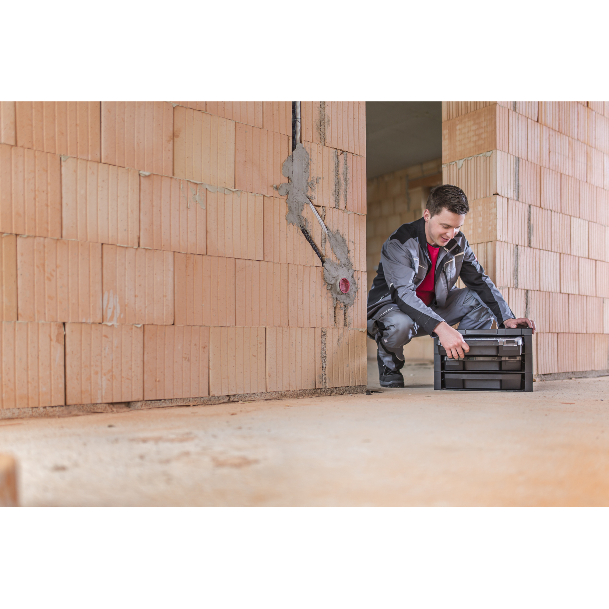 L-BOXX Baseline i-BOXX Rack 3-pieces - 3 Drawer Tool Chest i-BOXX Rack ...