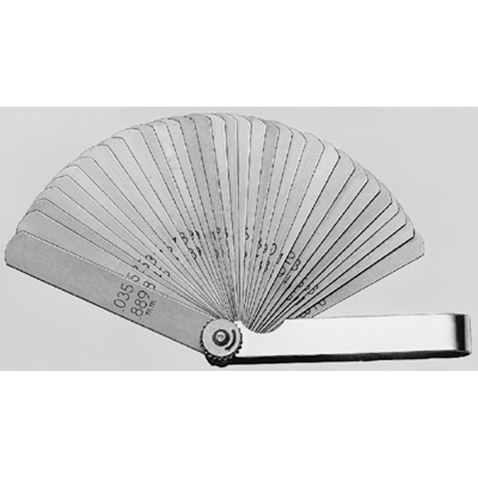 Gearwrench Deluxe Feeler Gauge — 32 Blades, SAE/Metric, Model# KDT161D ...