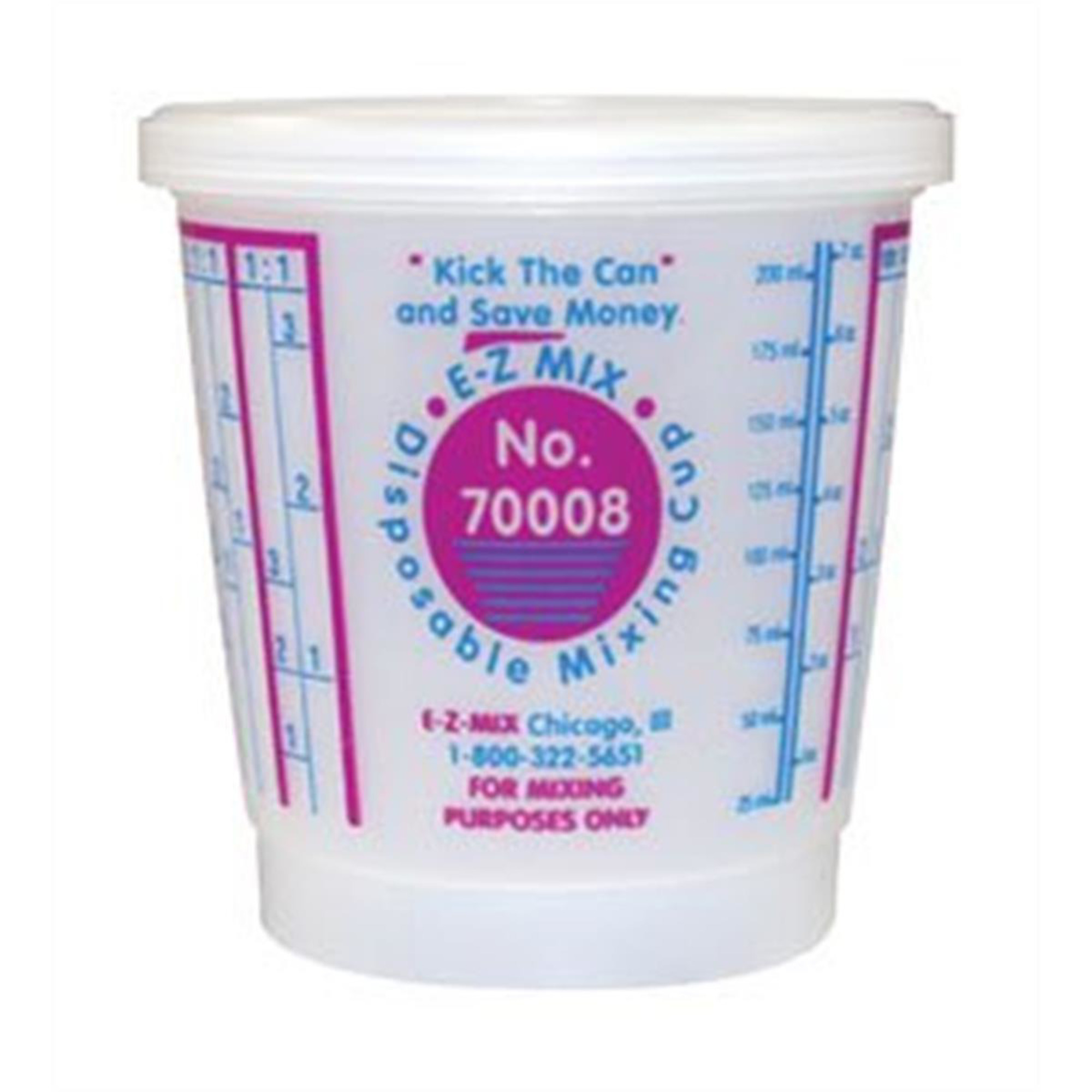 E-Z Mix 1/2 PINT DISPOSABLE MIXING CUPS 100/BOX | Northern Tool