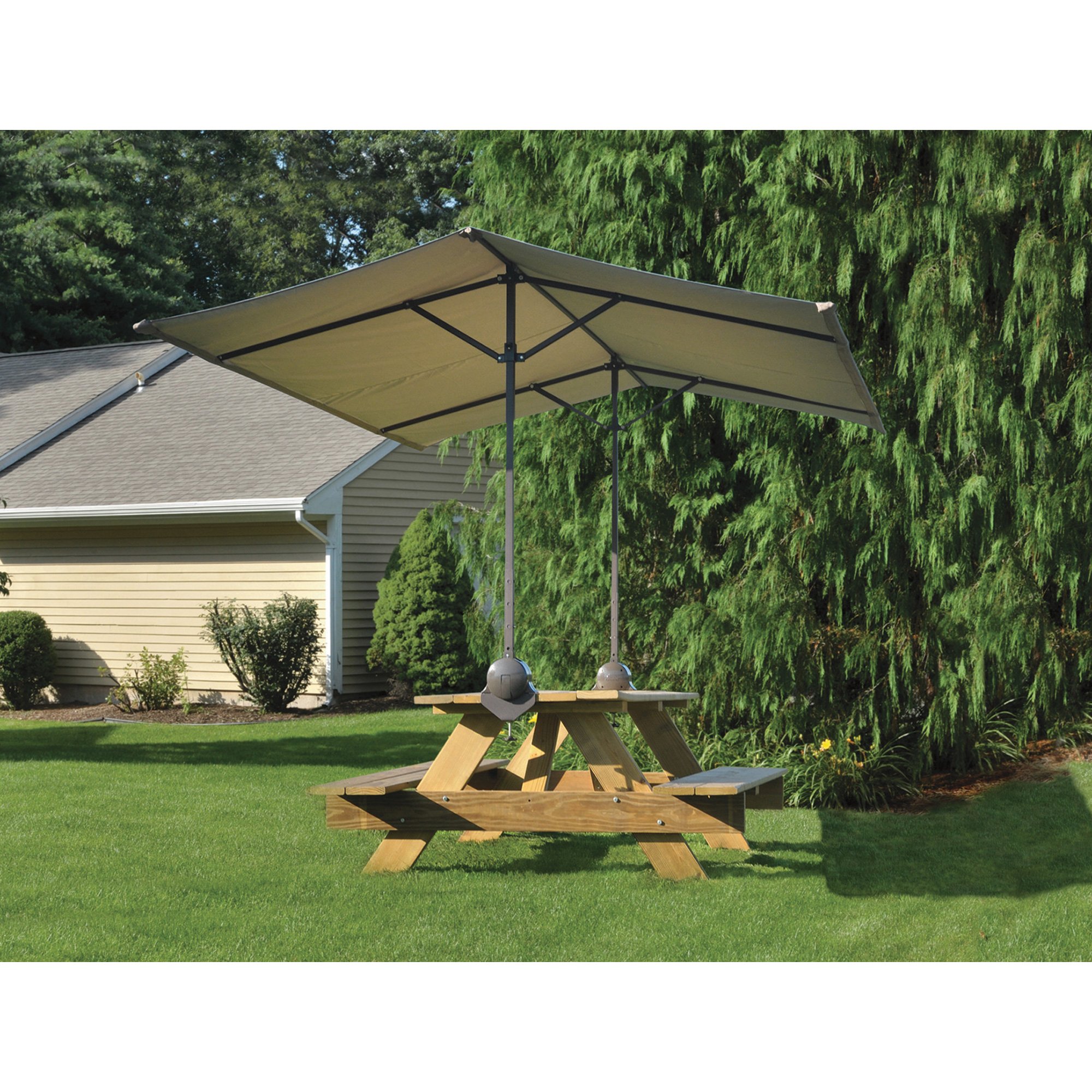 ShelterLogic ShadeLogic Quick Clamp Canopy — 7ft. x 10ft., Tan, Model ...