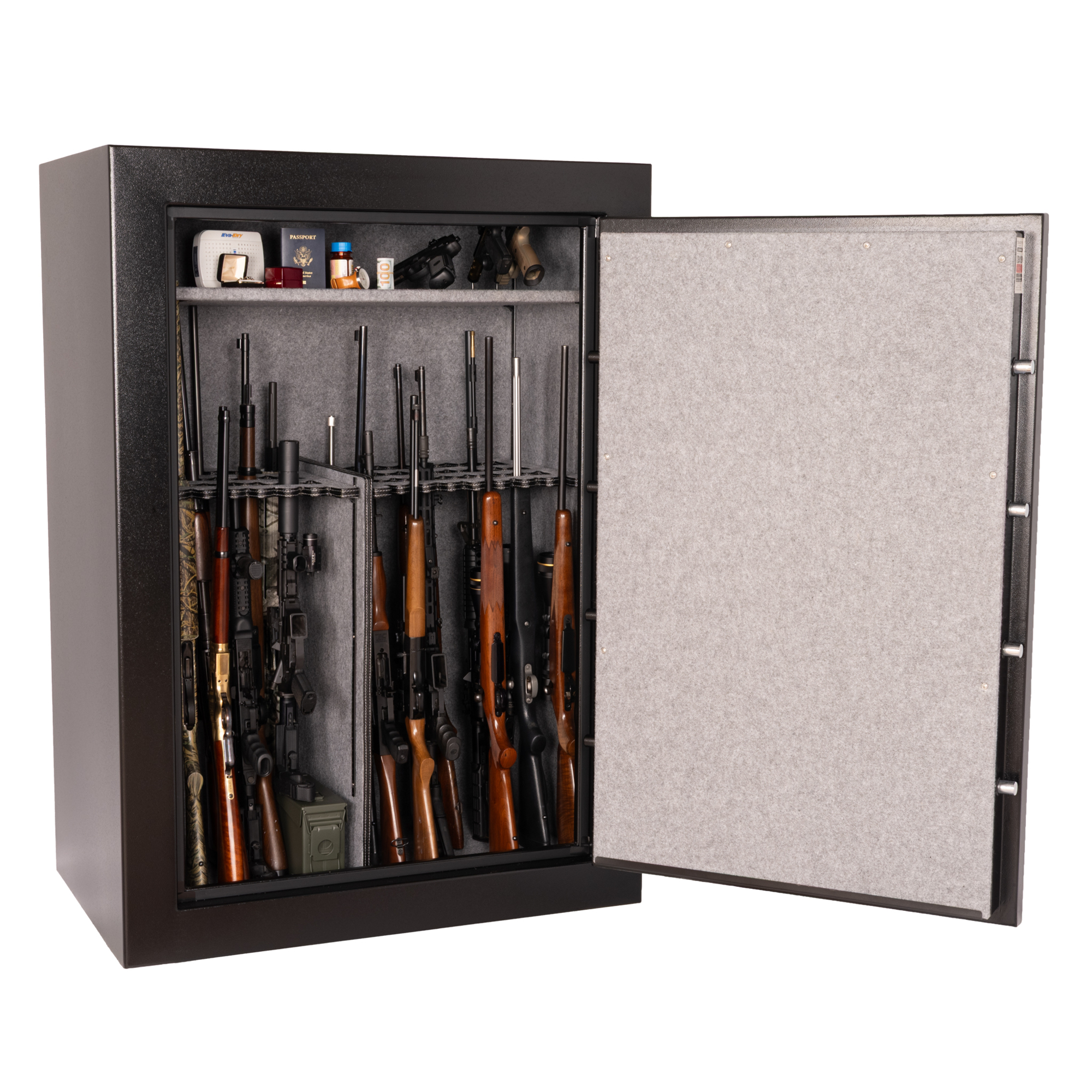 Tracker Safe 64 Gun Safe, Mechanical Dial Lock, 30 Minute Fire Rating ...