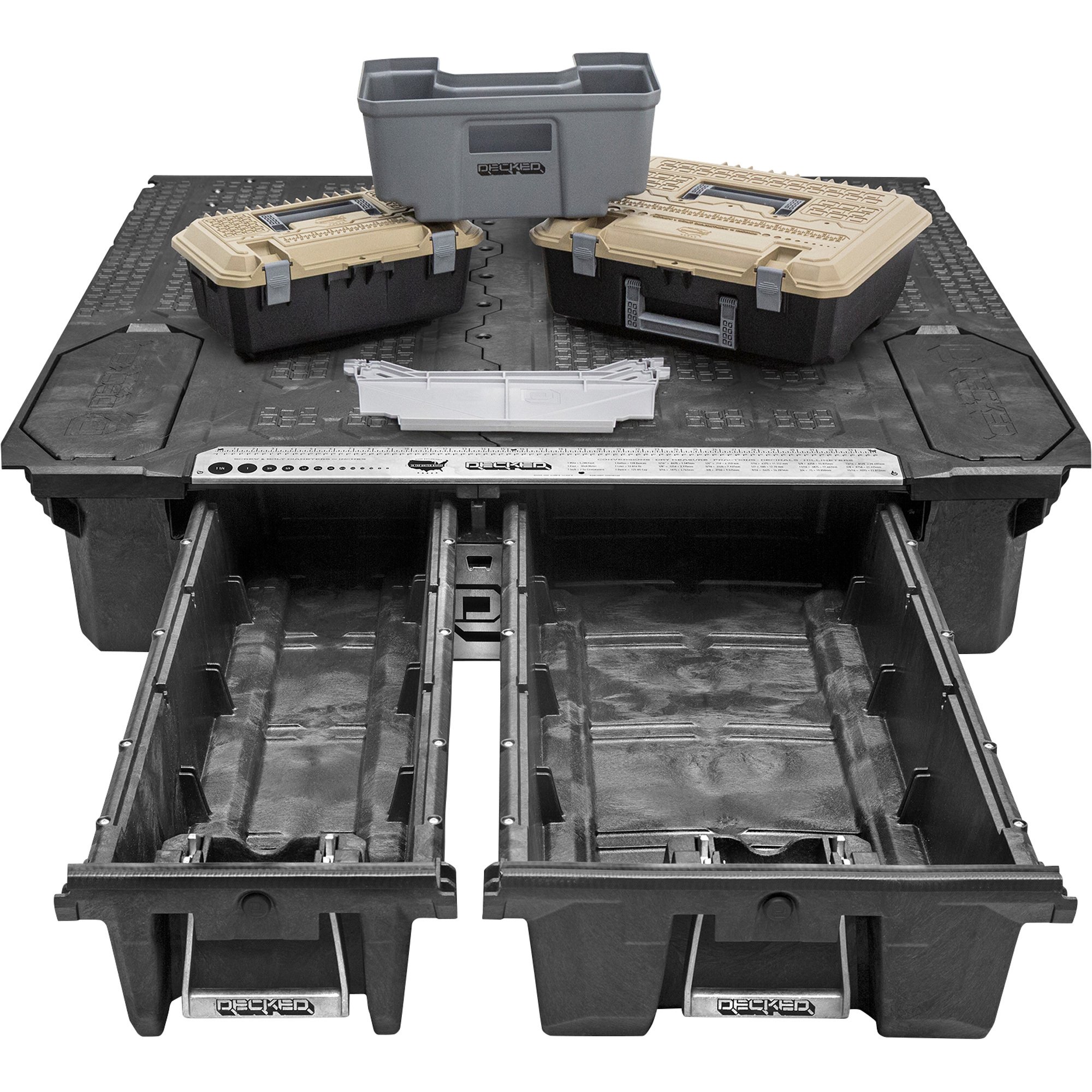 DECKED 2-Drawer Midsize Pickup Truck Bed Storage System — For Toyota ...