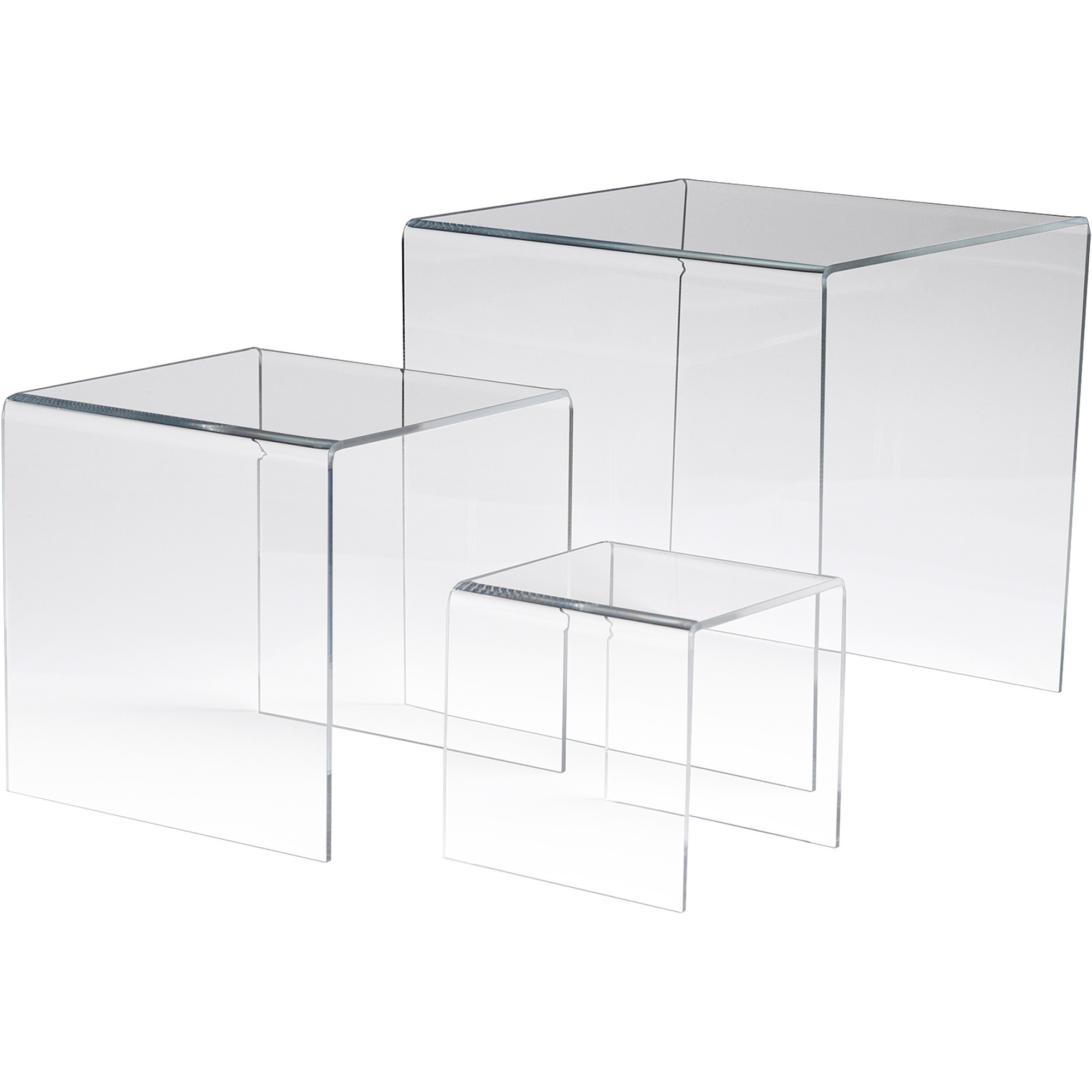 Econoco Acrylic Risers, 3-Pk., Clear, Model# FF/DR4510 | Northern Tool