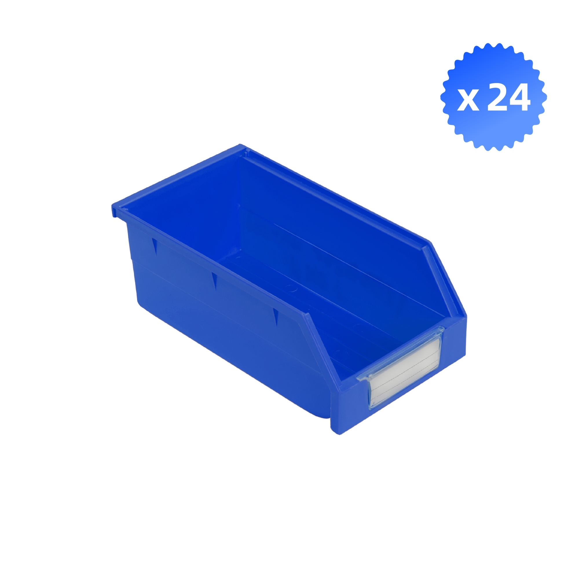 4Dock Plastic Stackable Storage Bins WSB003-BL | Northern Tool