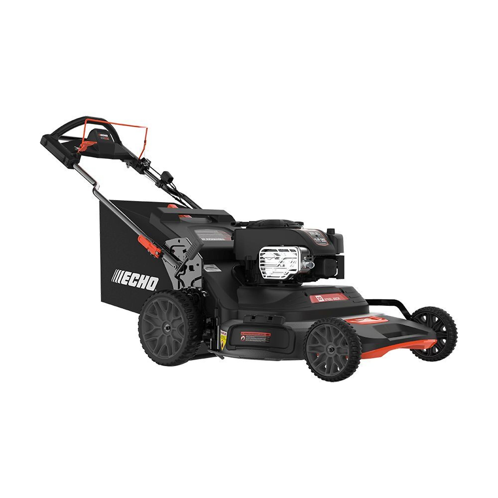 ECHO 30 in. 223 cc Briggs and Stratton Gas 3-in-1 Dual Twin Blade RWD ...