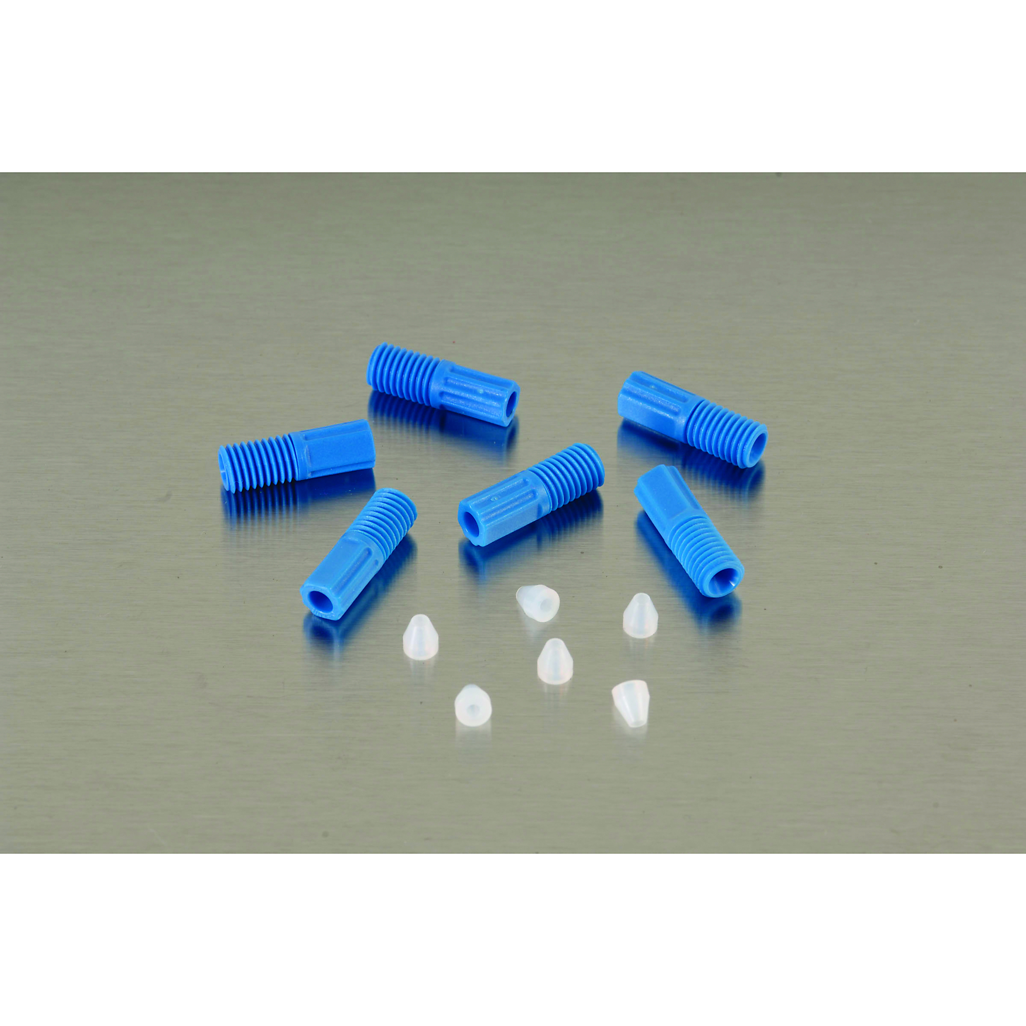 Justrite Hard-Wall Tubing Compression Fittings with Ferrules — 1/16in ...