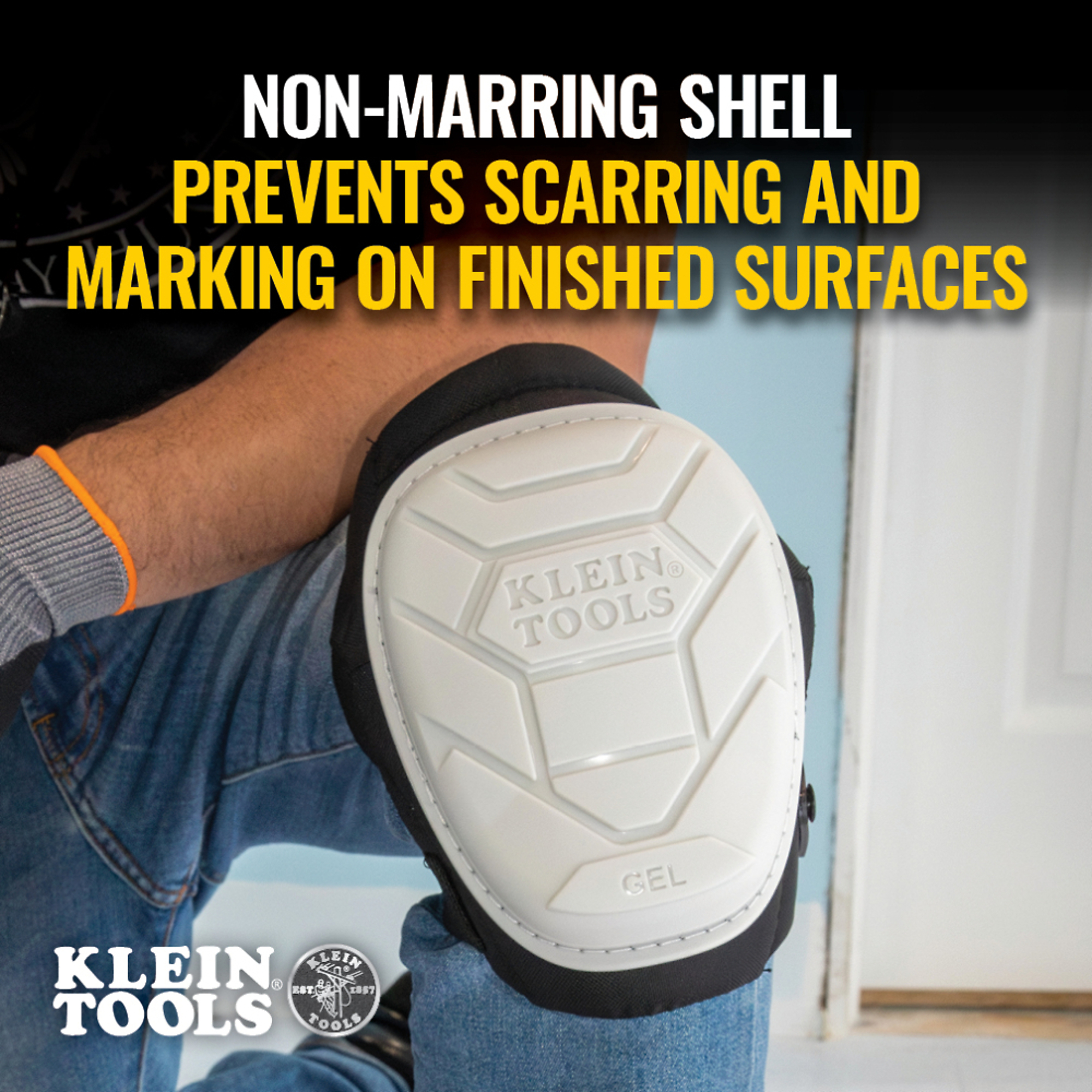 Non-Marring Semi-Round Stabilizer Knee Pad | Northern Tool