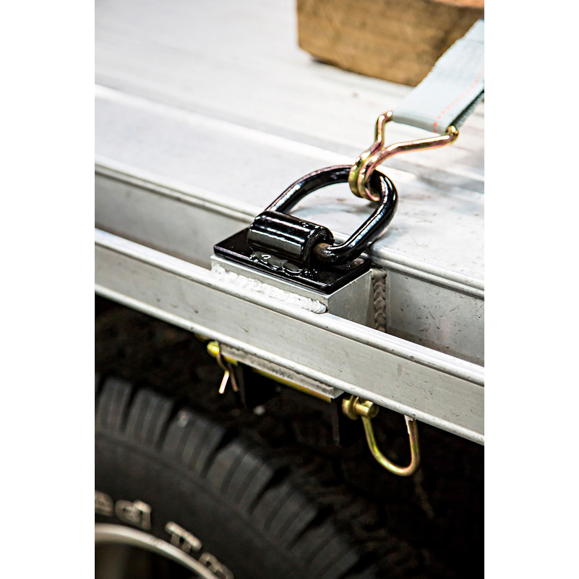 Buyers Products, 1/2in. Forged Stake Pocket D-Ring With 2-1/2in. I.D ...