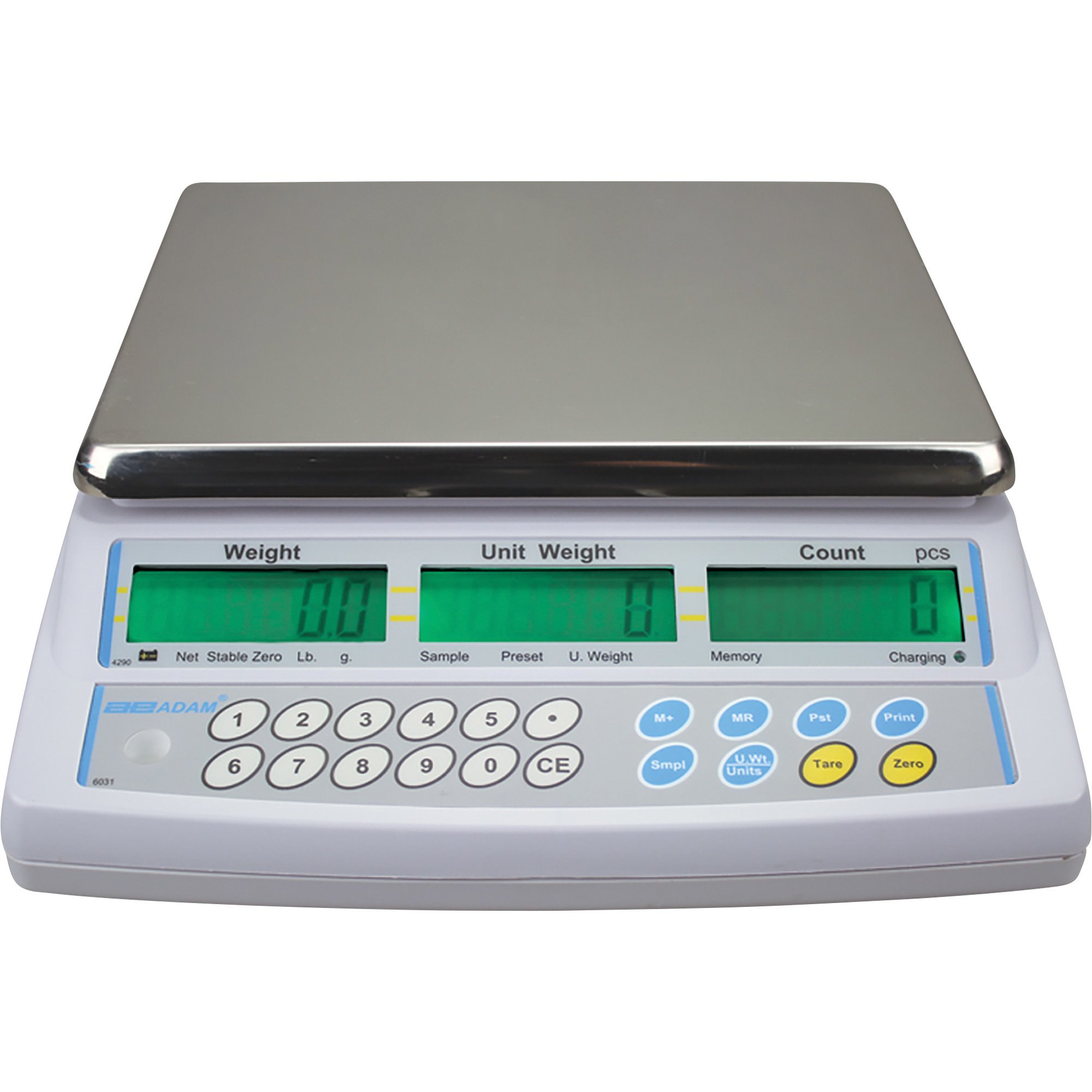 Adam Equipment Bench Counting Scale with Backlit LCD Display — 70-Lb ...