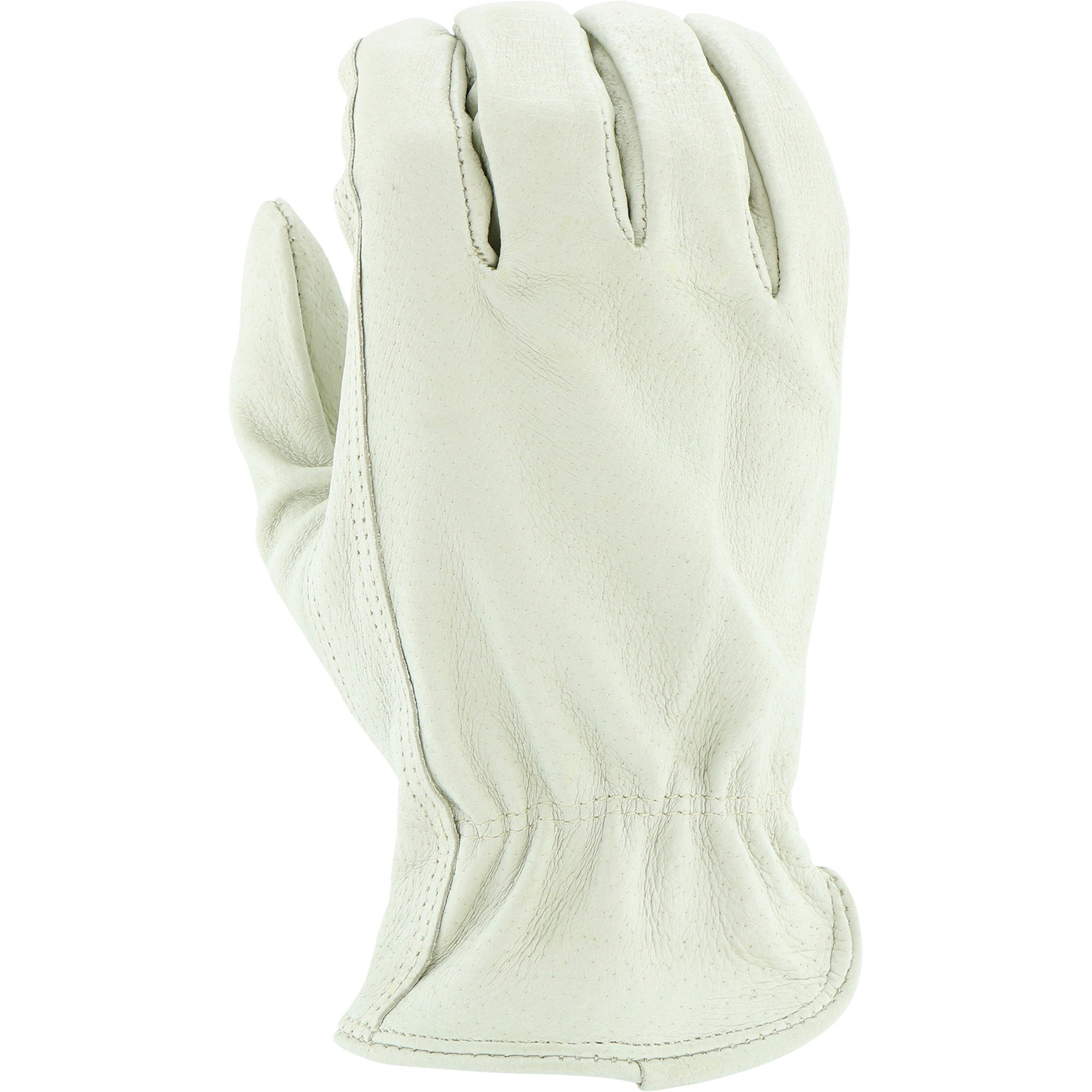 West Chester Protective Gear Men's Pigskin Driver Gloves — White, Large ...