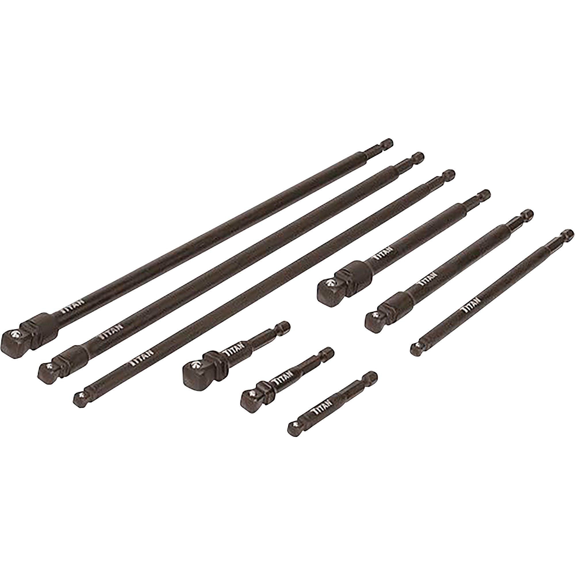 Titan Impact Wobble Socket Adapter Set — 9-Pc., Model# 49089 | Northern ...