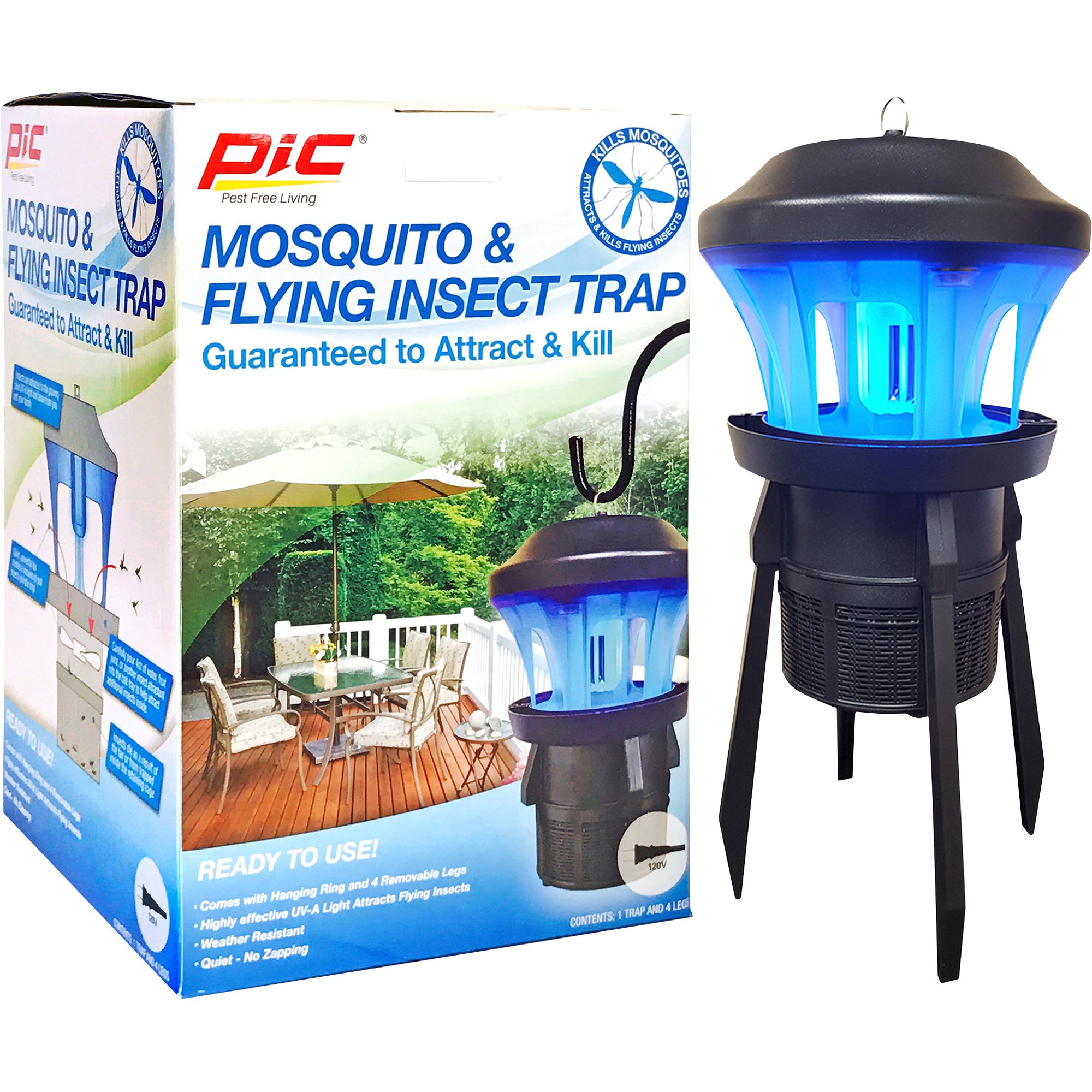 PIC Electronic Mosquito and Flying Insect Trap — 120 Volt, Model# E ...