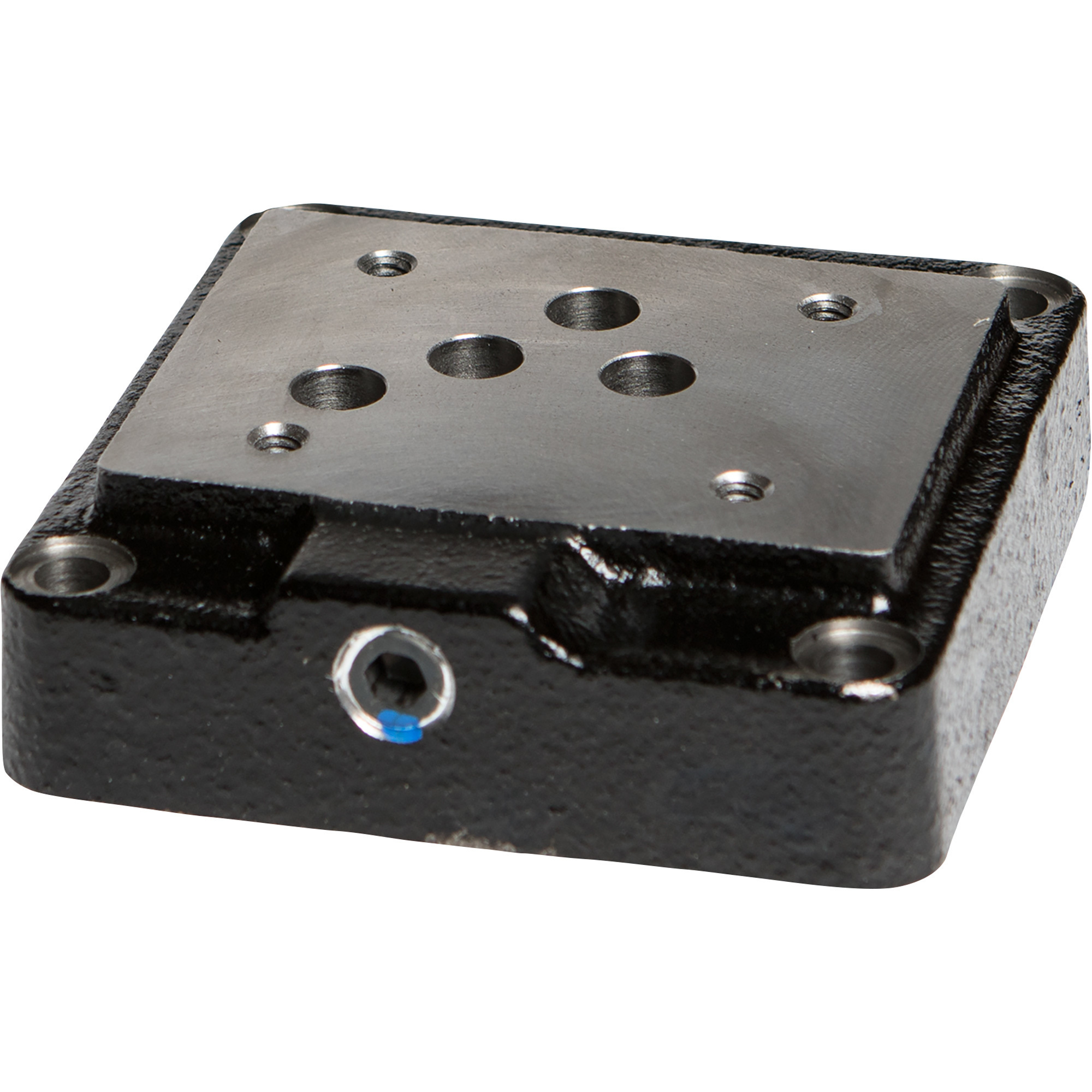 Yuken D05 Solenoid Subplate — 4 1/2in. x 4 1/2in. x 1 1/2in., Model ...
